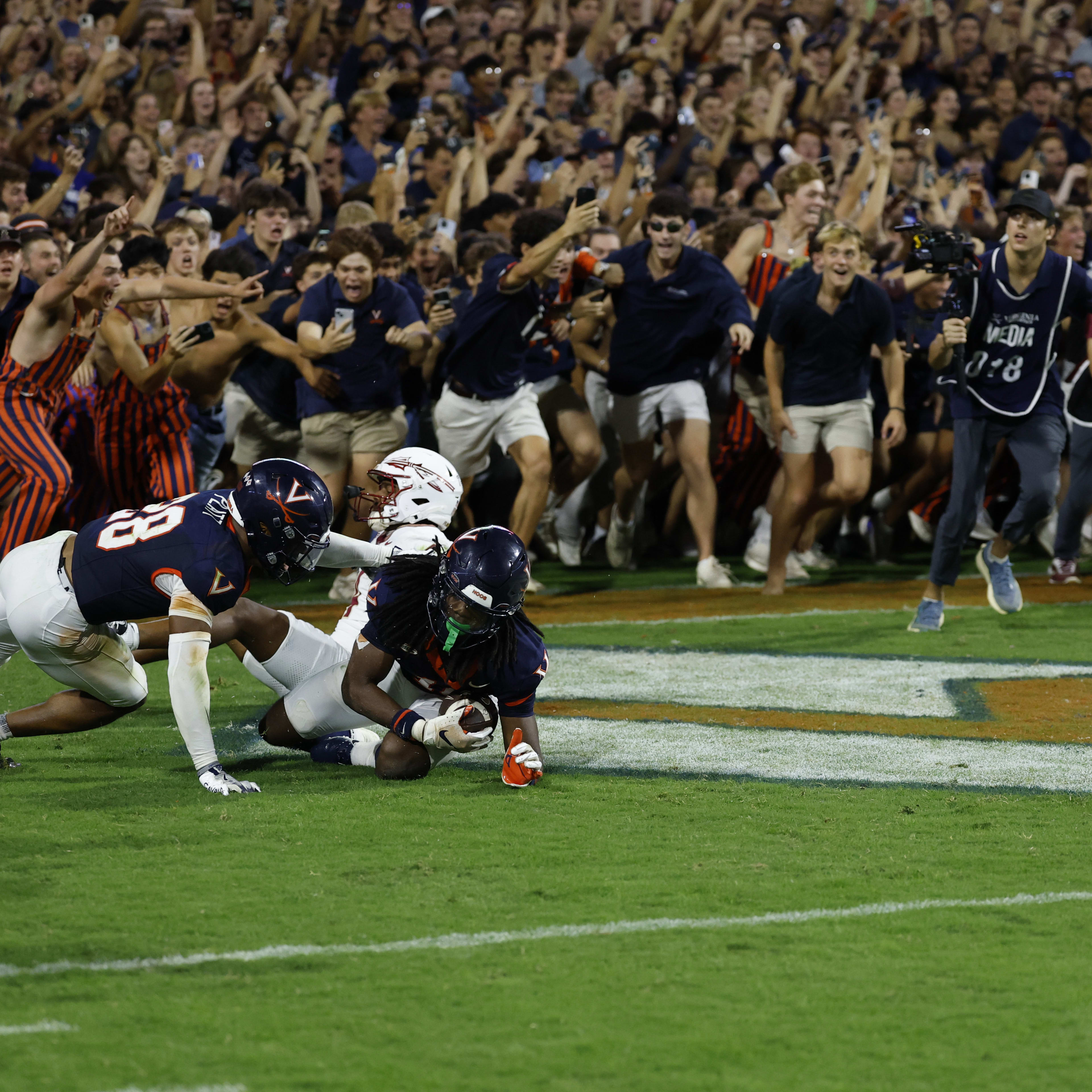 Tennessee Vols kicker Max Gilbert catches a stray from Pat McAfee on ...