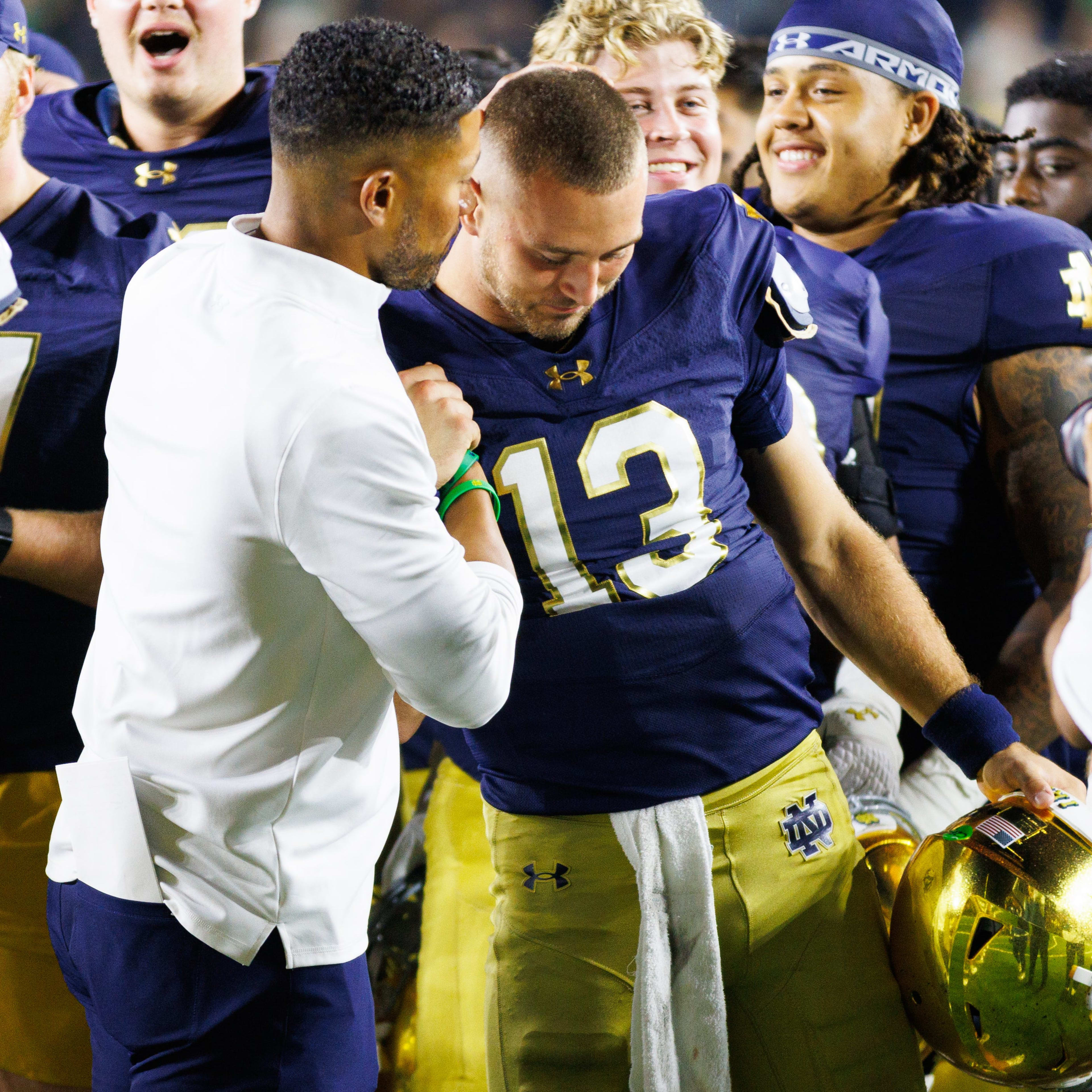 Past Notre Dame demons show themselves once again during the Fighting ...