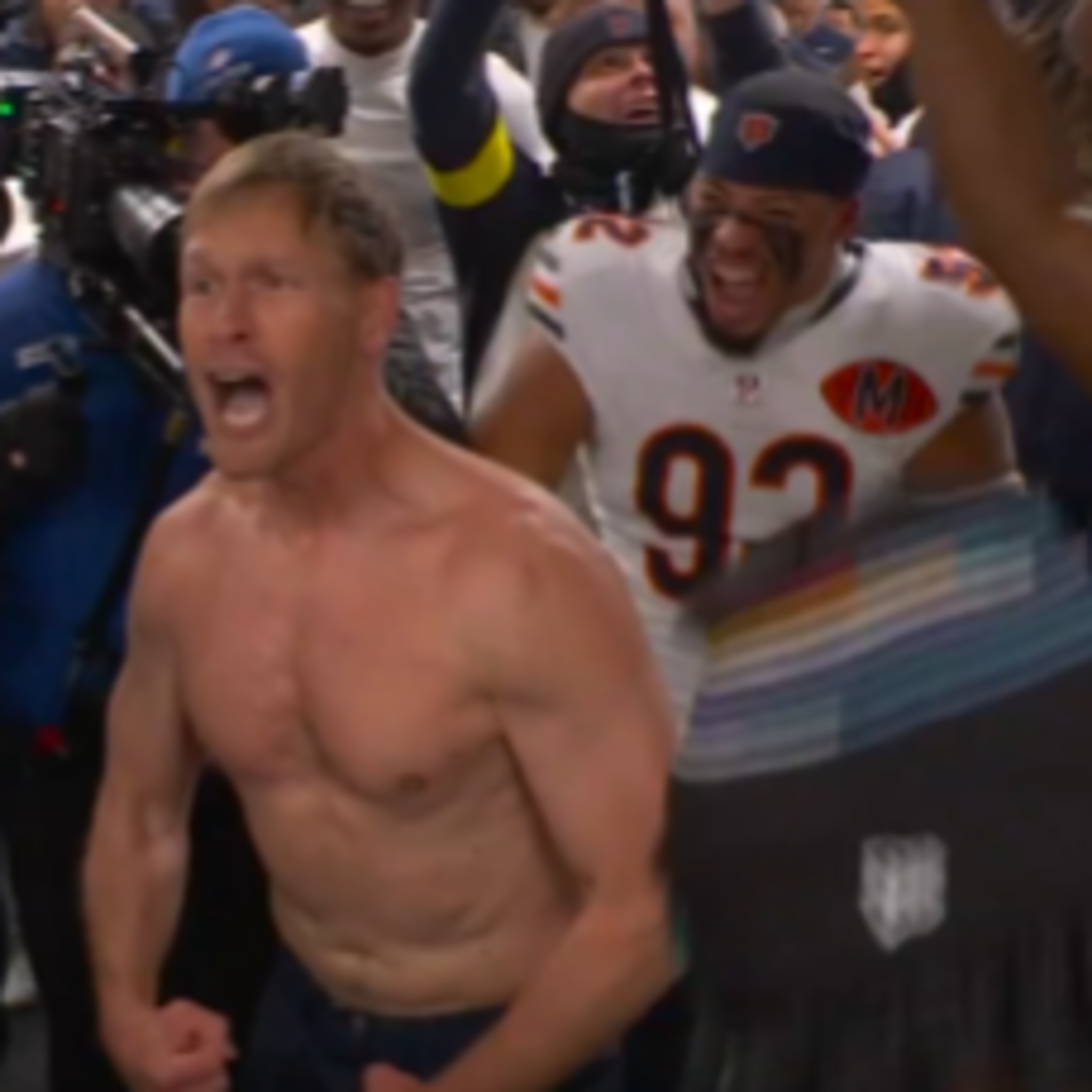 Ben Johnson stayed in his bag all game against the Eagles, but Caleb ...