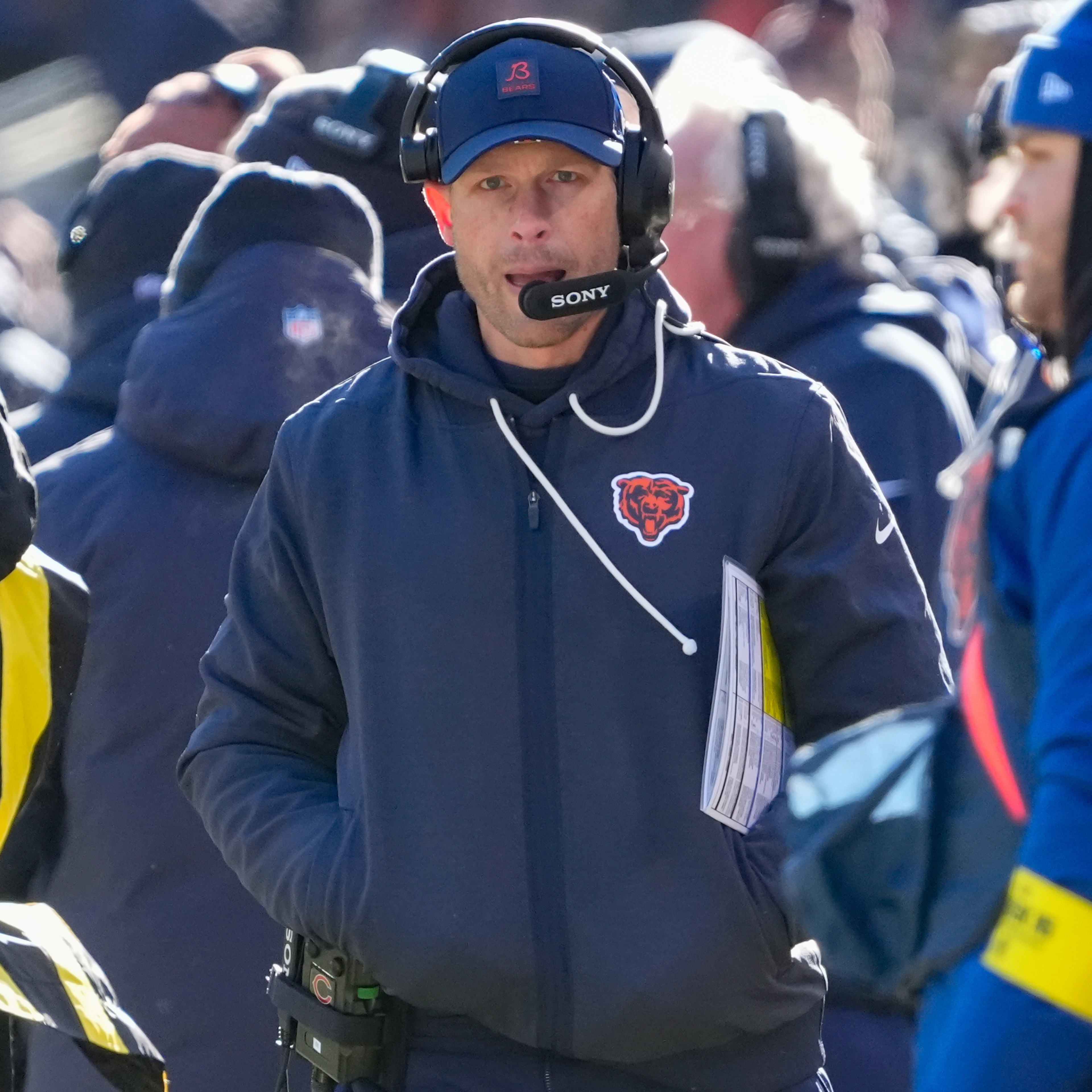 Bears HC Ben Johnson detailed the hidden factor that benefited Chicago ...