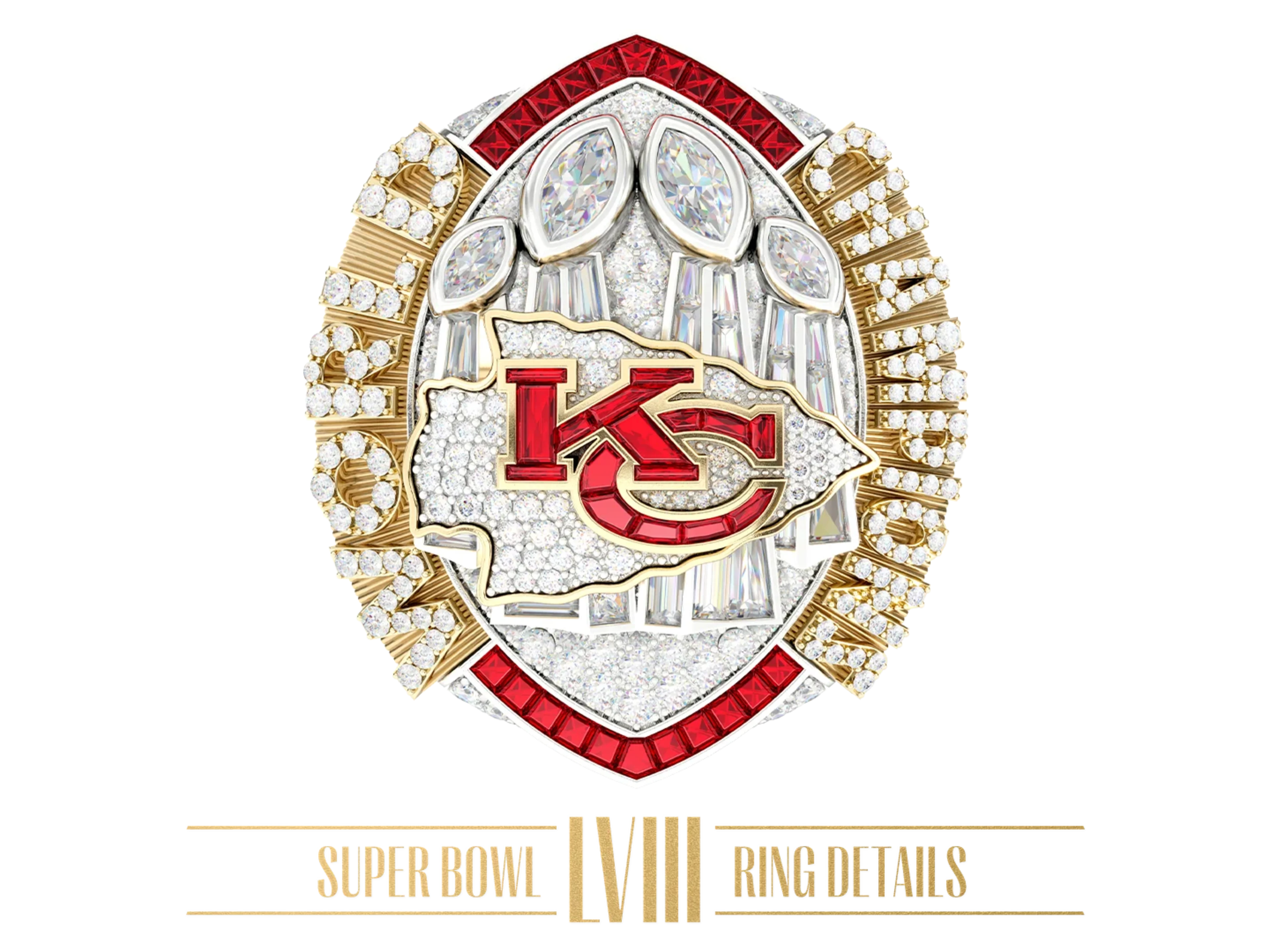 KC Chiefs officially reveal Super Bowl LVIII championship rings during ...