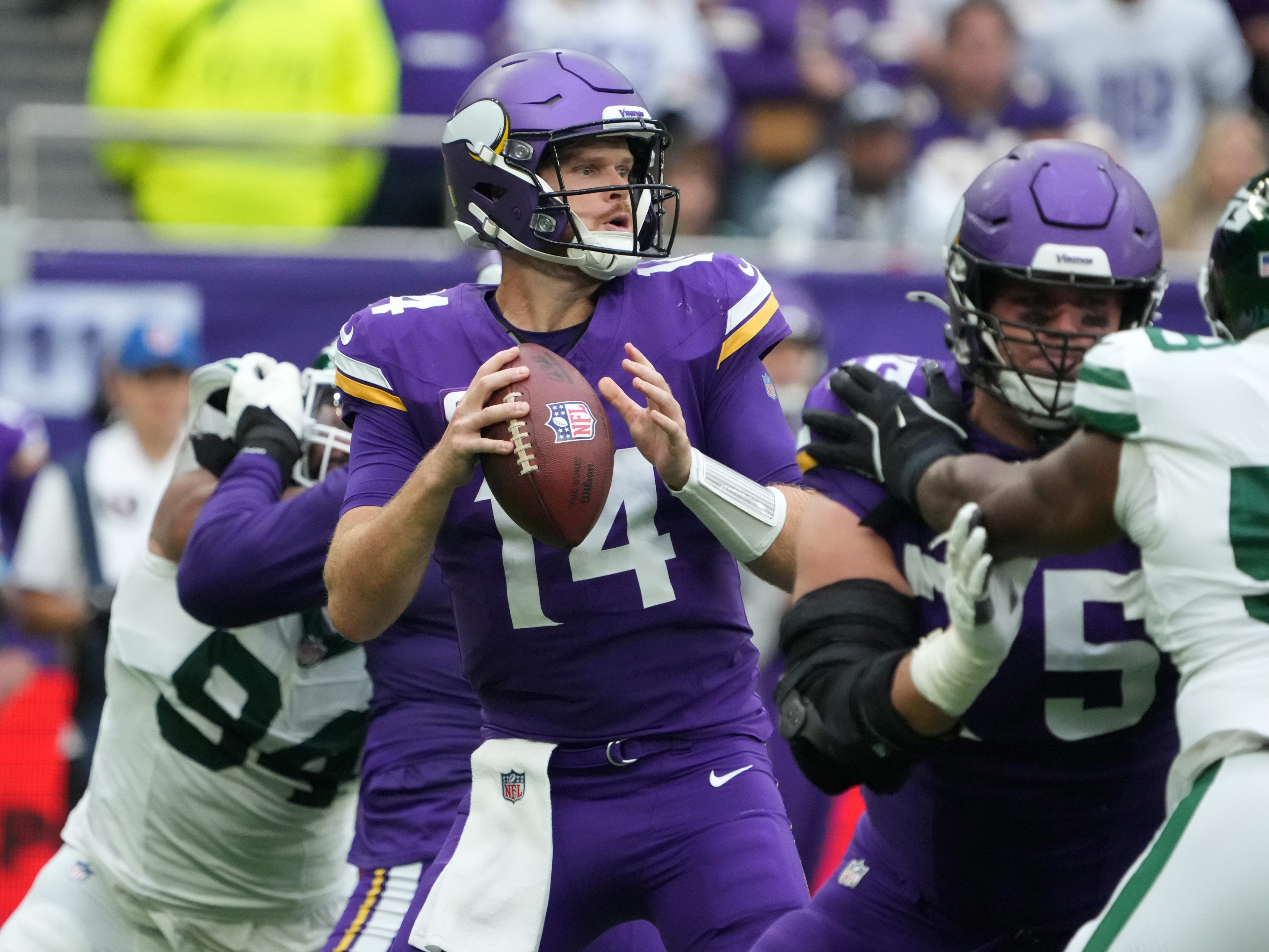 Sam Darnold highlights team resilience, acknowledges his struggles in ...