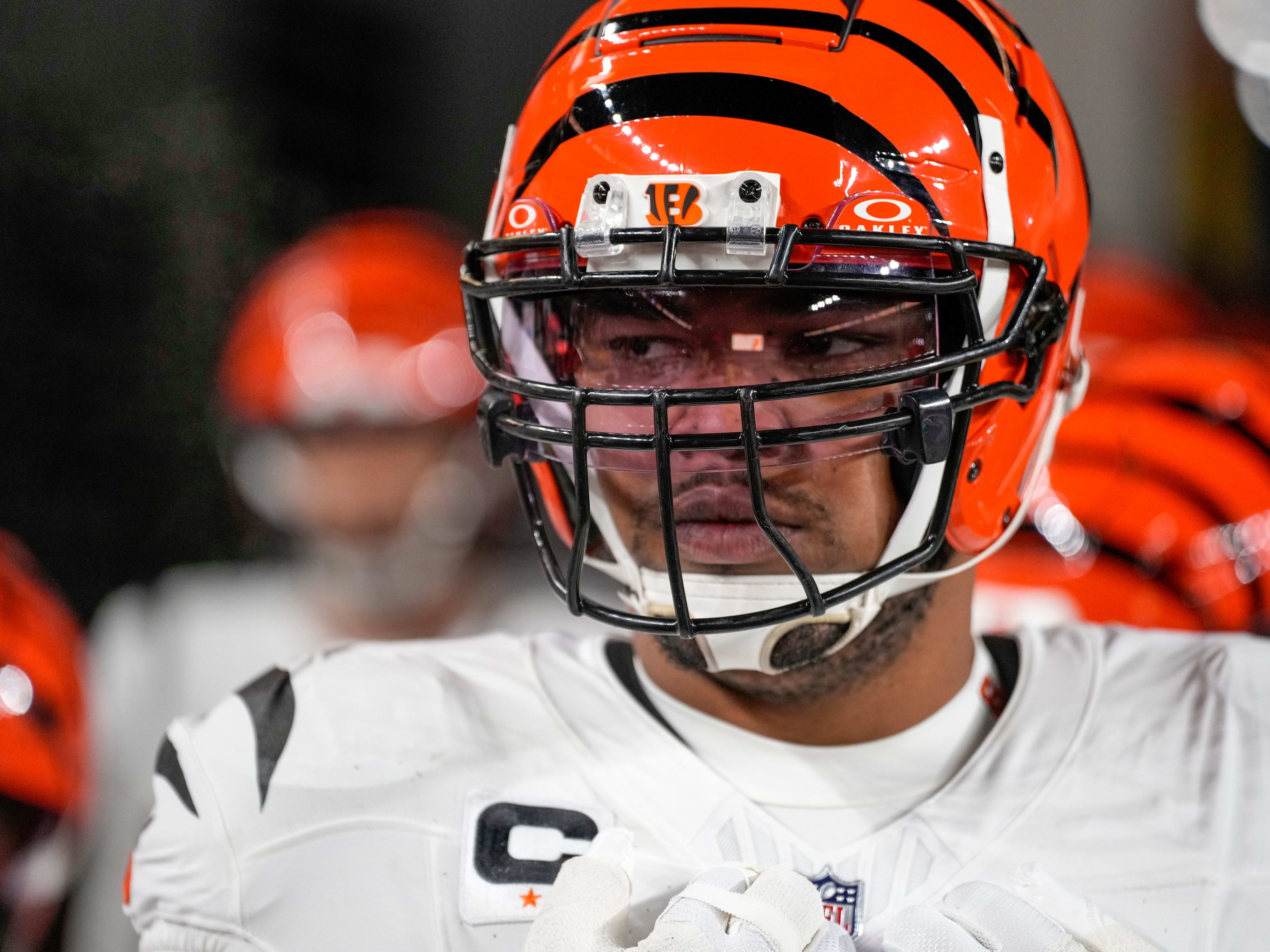 Orlando Brown Jr. confirms suspicion on how Bengals are managing their two offensive line ...