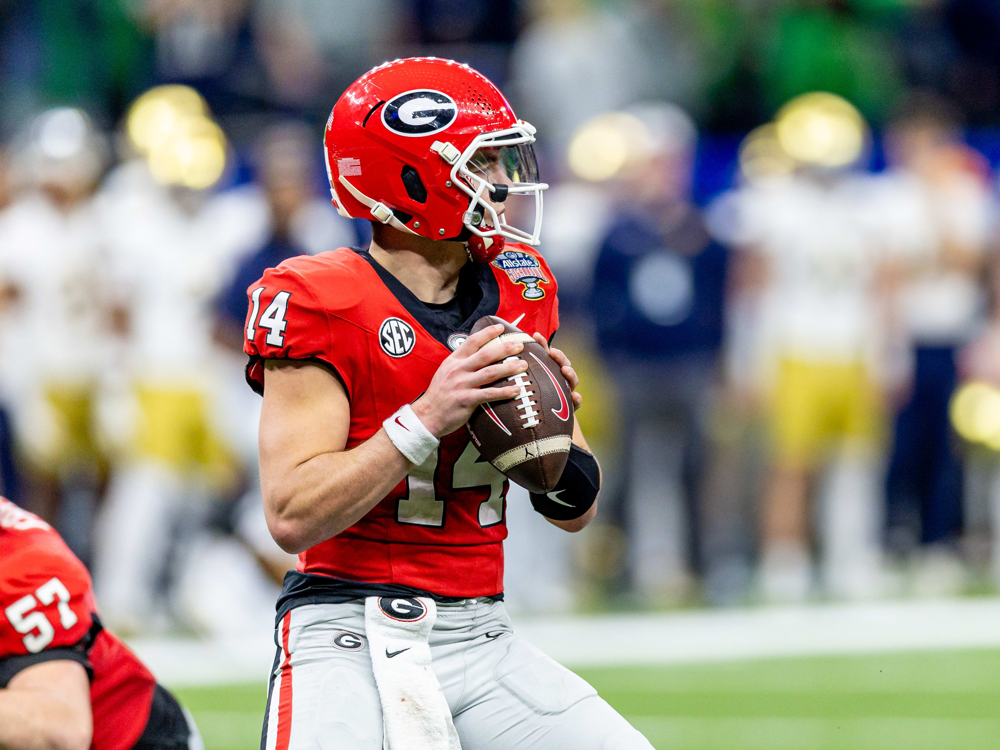 Kirby Smart stops short from naming Gunner Stockton as the Georgia ...