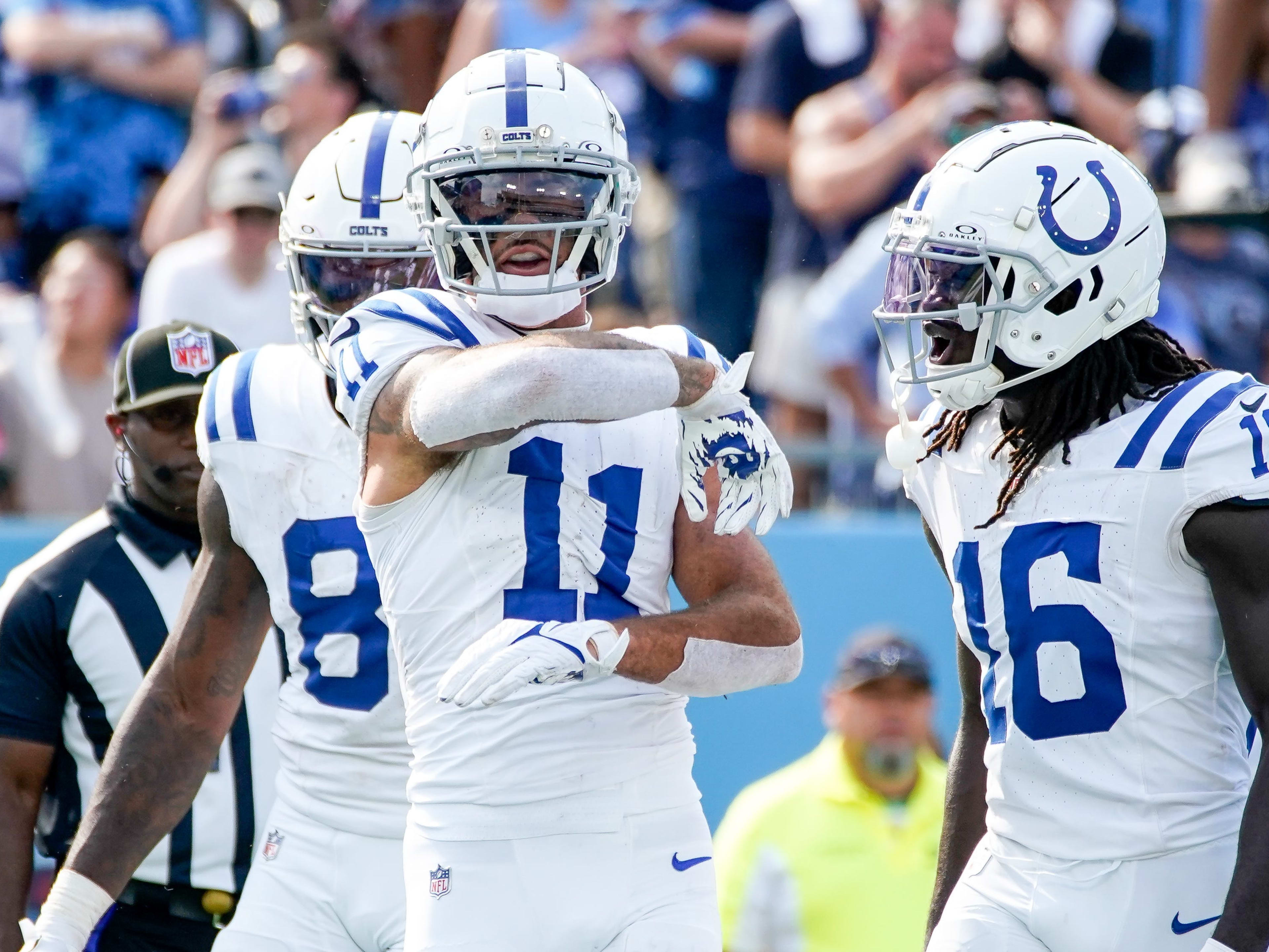 The NFL honors the man behind the mask of the Indianapolis Colts mascot ...