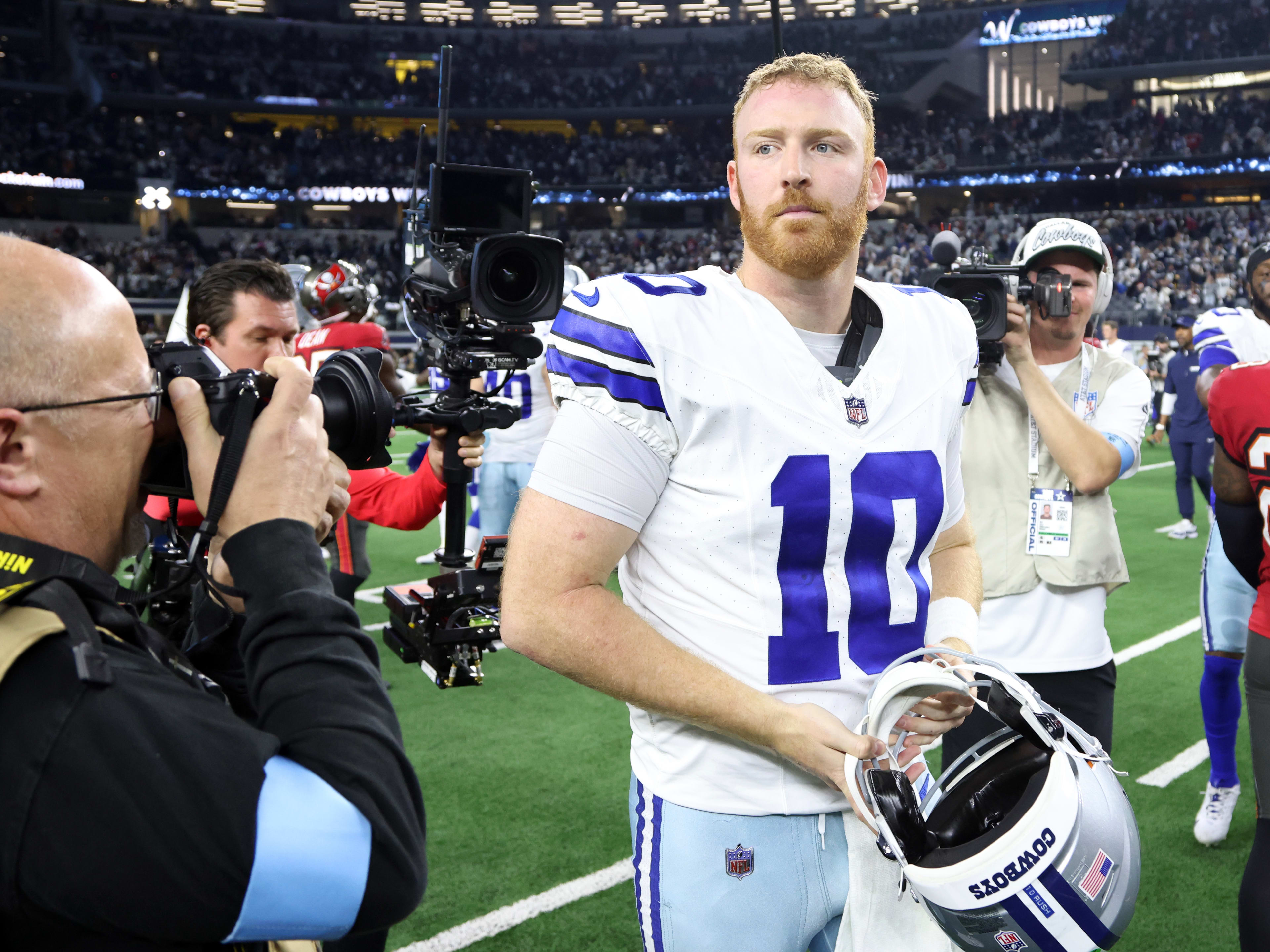 Cowboys' Cooper Rush won much more than just a game after putting up ...