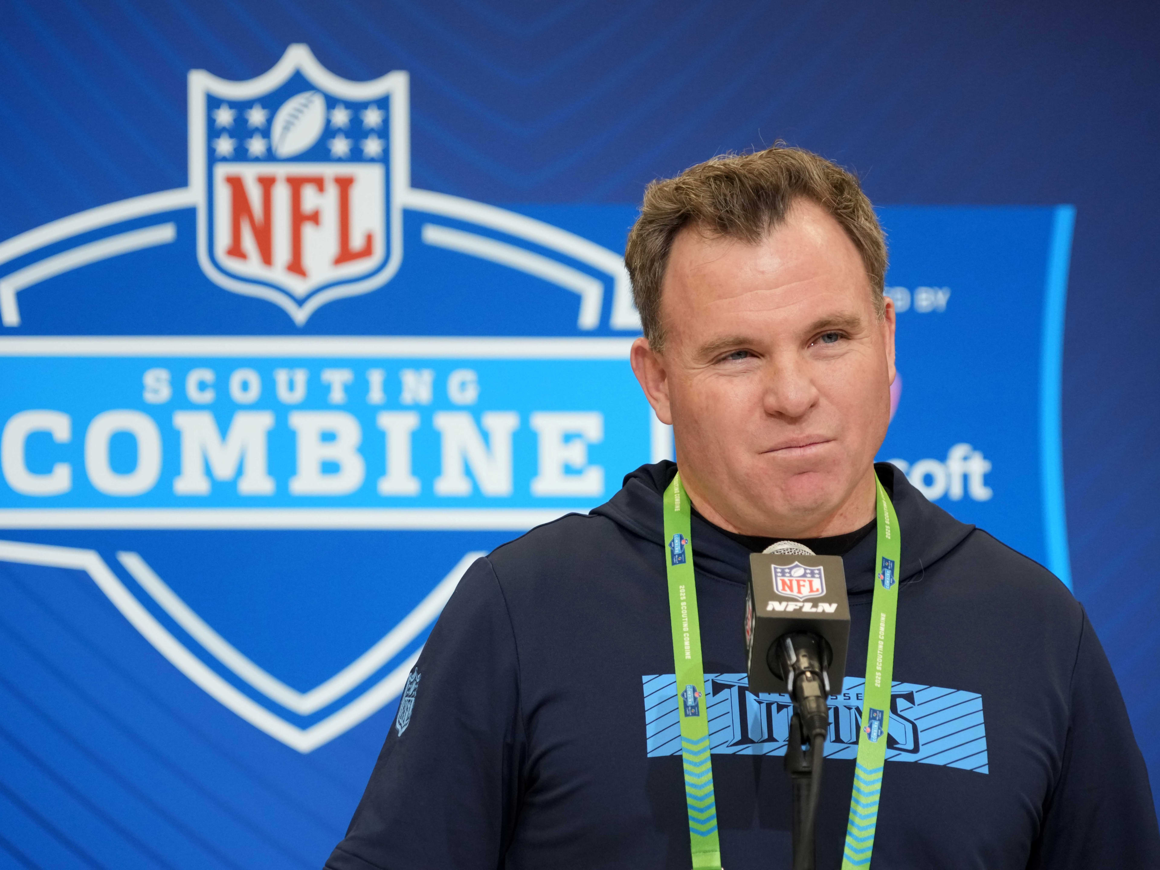 Titans GM Mike Borgonzi passes first critical milestone at 2025 NFL ...