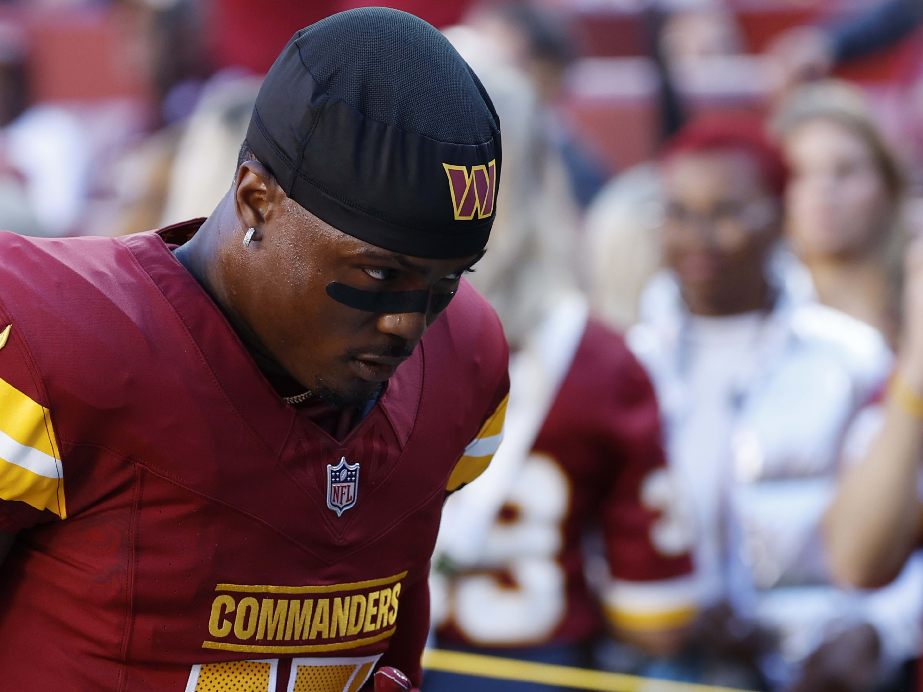 WR Terry McLaurin's contract standoff with the Washington Commanders ...