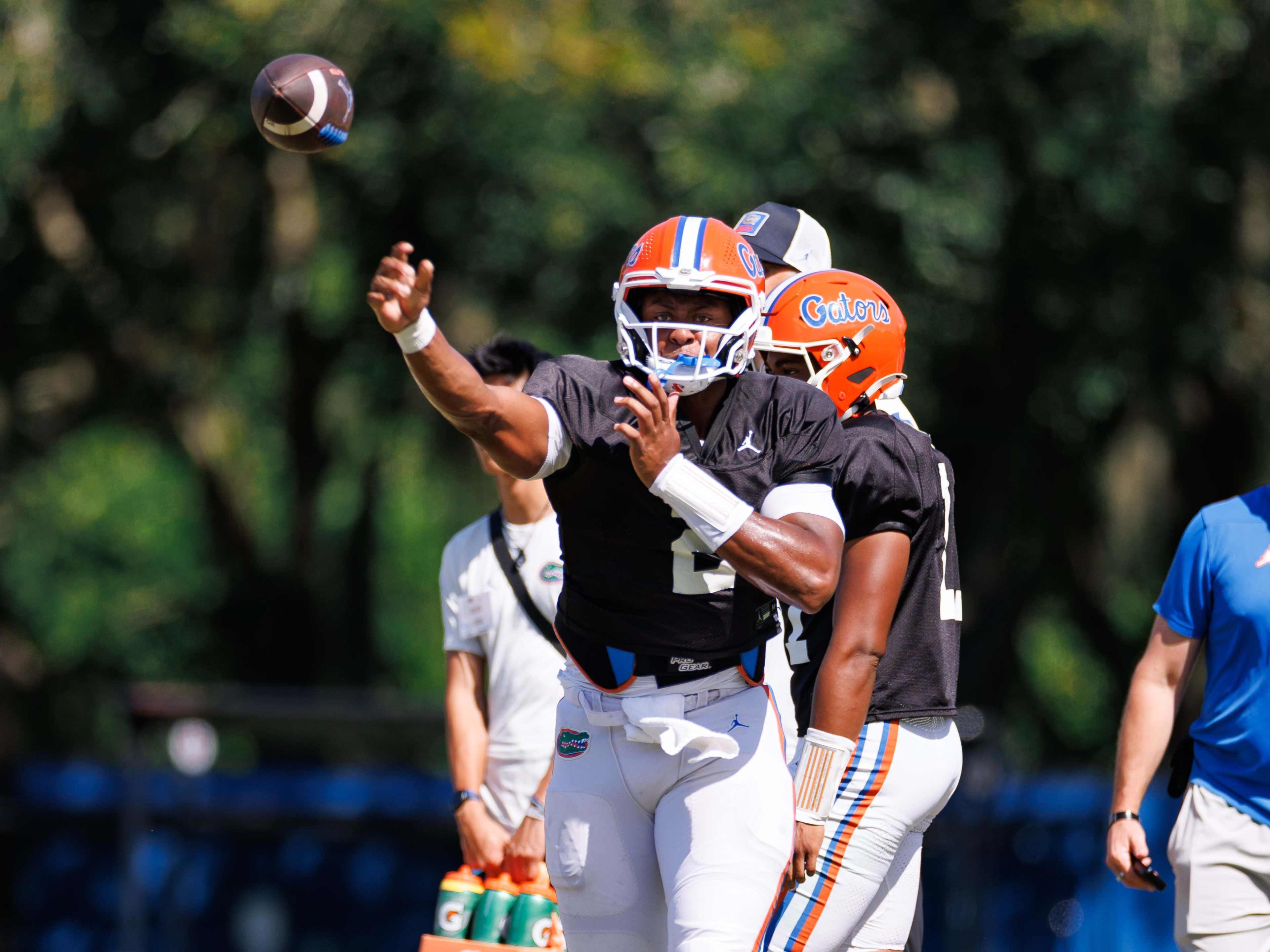 DJ Lagway takes positive step forward during fall camp and it will ...