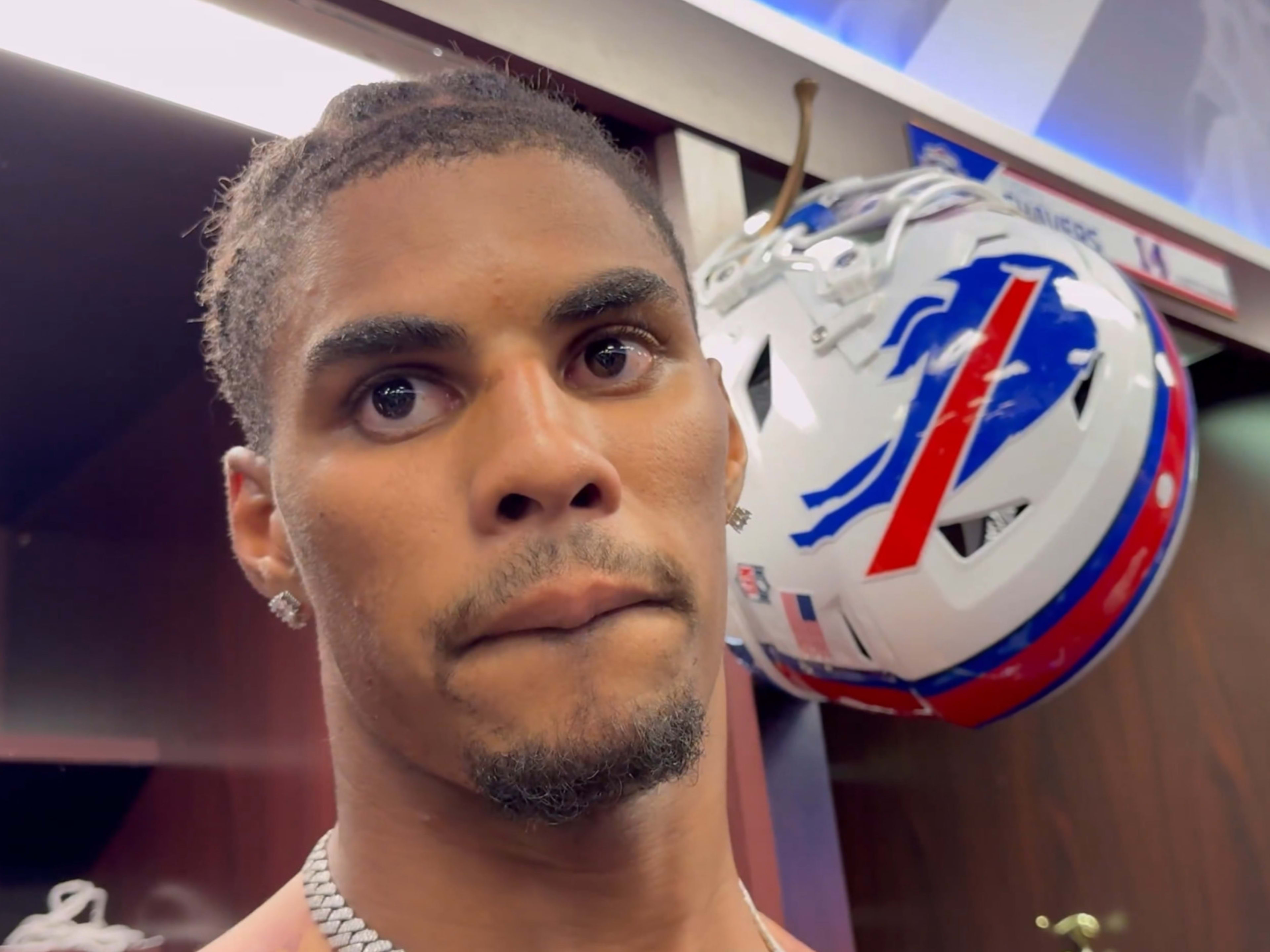 Bills' Keon Coleman puts everything into perspective with powerful ...