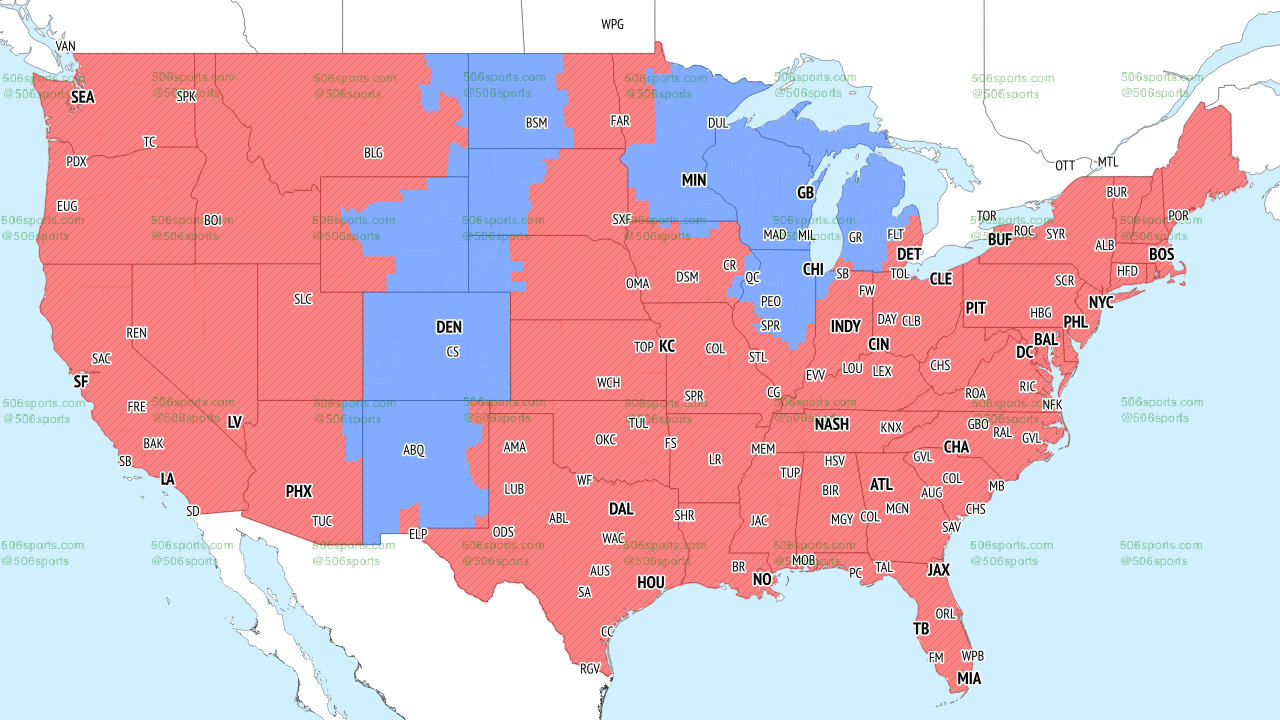 Chiefs vs. Chargers broadcast map: Will you be able to watch on TV? - A ...