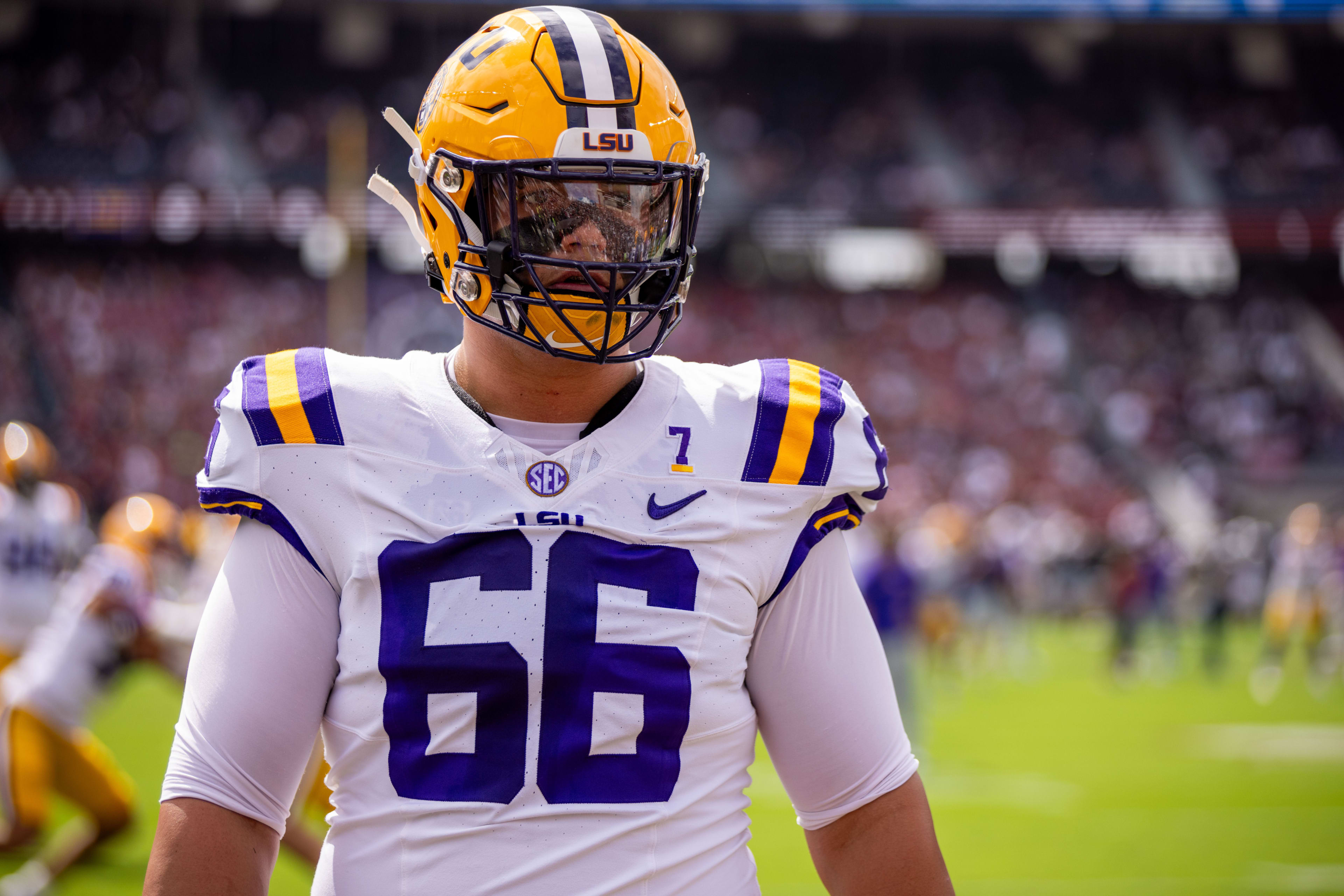 Former LSU Tigers star OT Will Campbell finally silences absurd ...