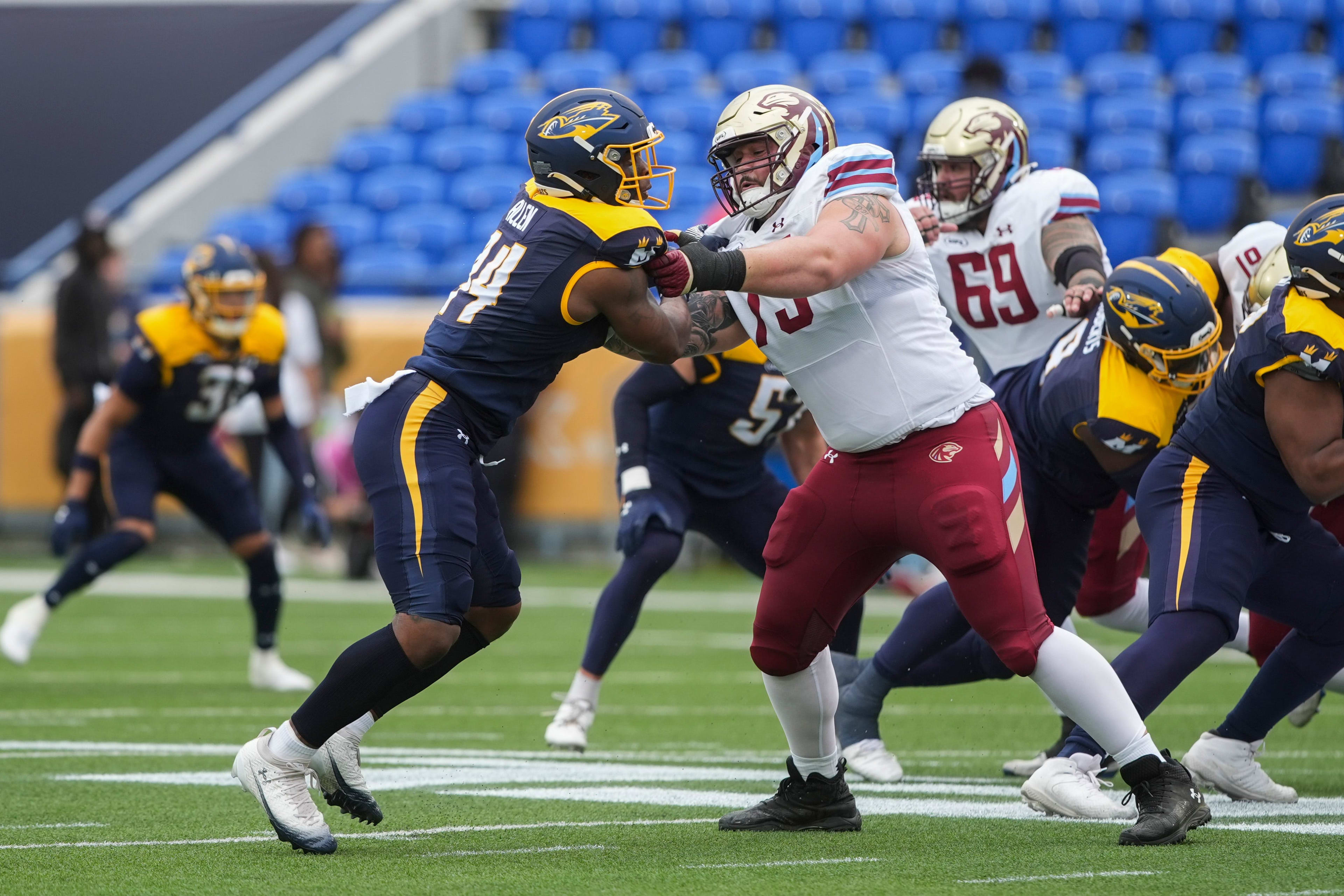 The Los Angeles Chargers looked outside the NFL to add competition to ...