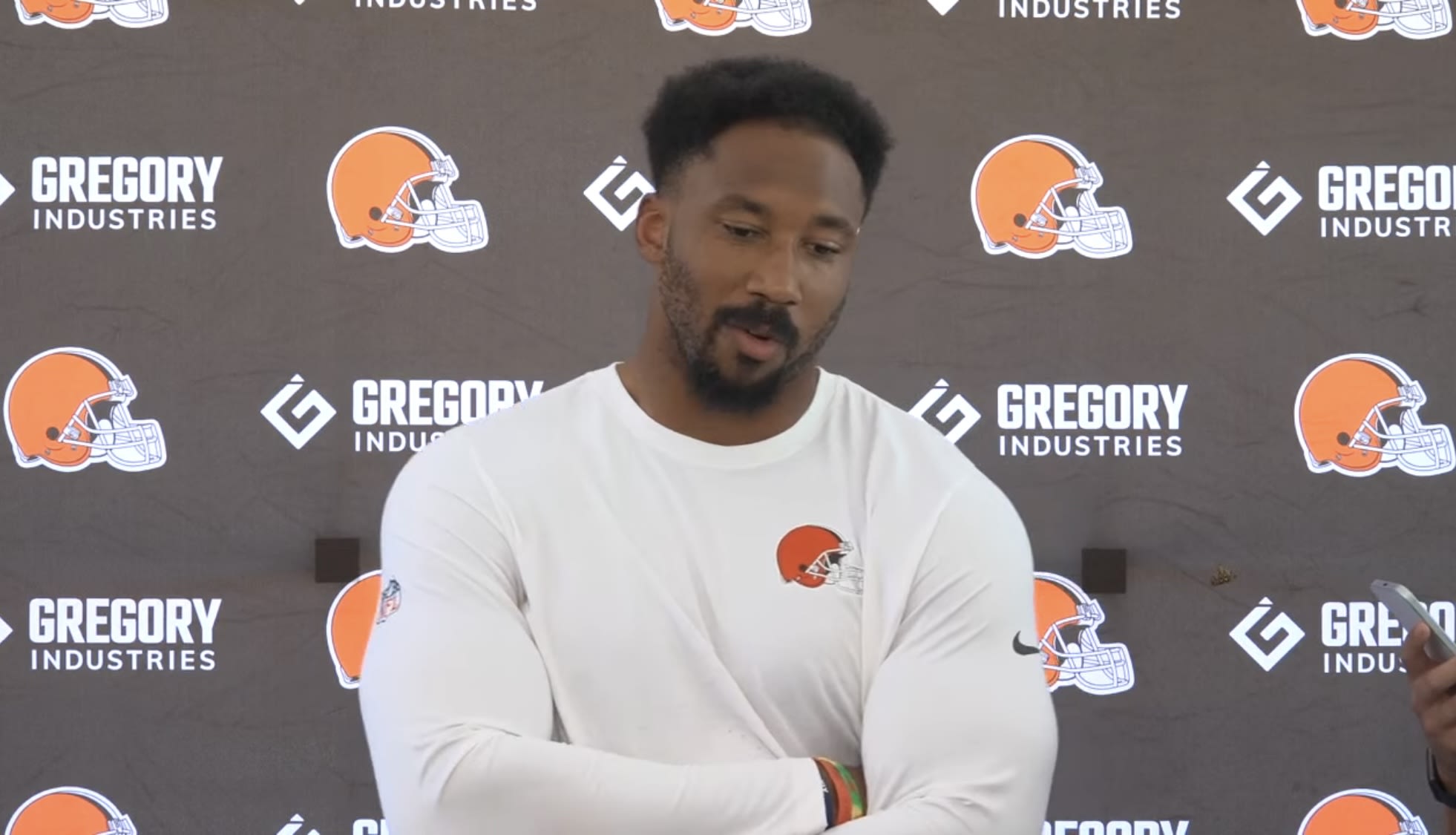 Myles Garrett sends firm message regarding himself and the Cleveland ...