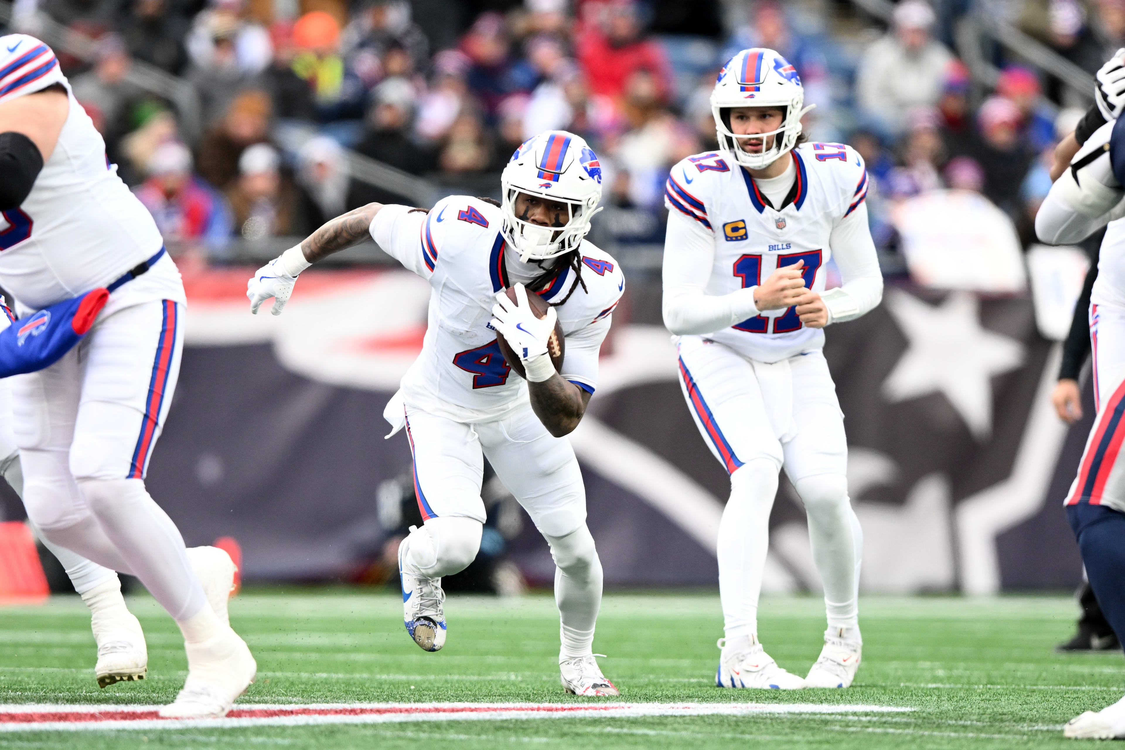 James Cook caps off his breakout season for the Buffalo Bills by ...
