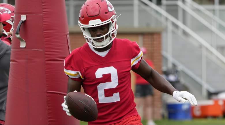 Emerging Chiefs playmaker has displayed chemistry with Patrick Mahomes ...