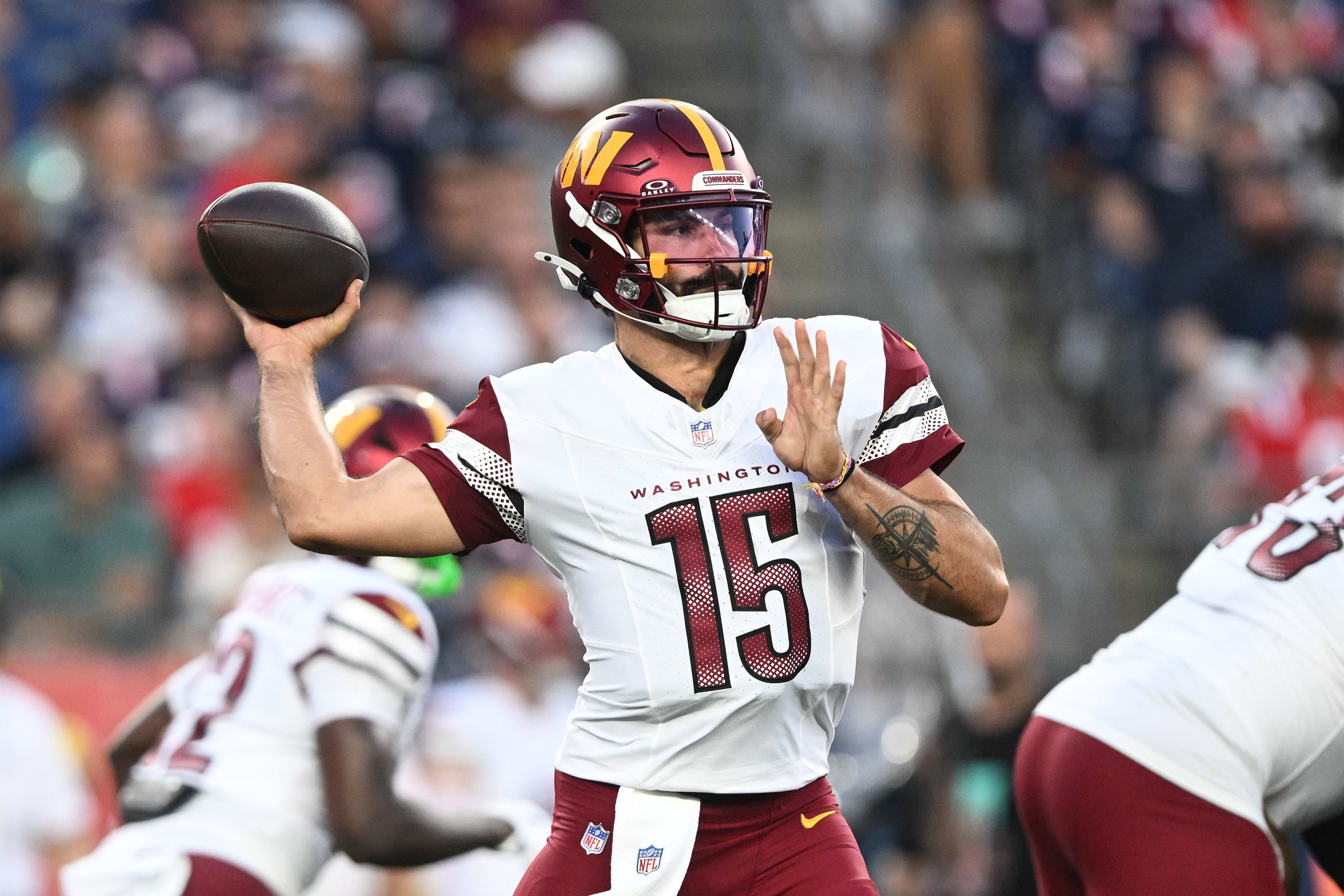 Five roster bubble players for the Commanders who must make a strong ...