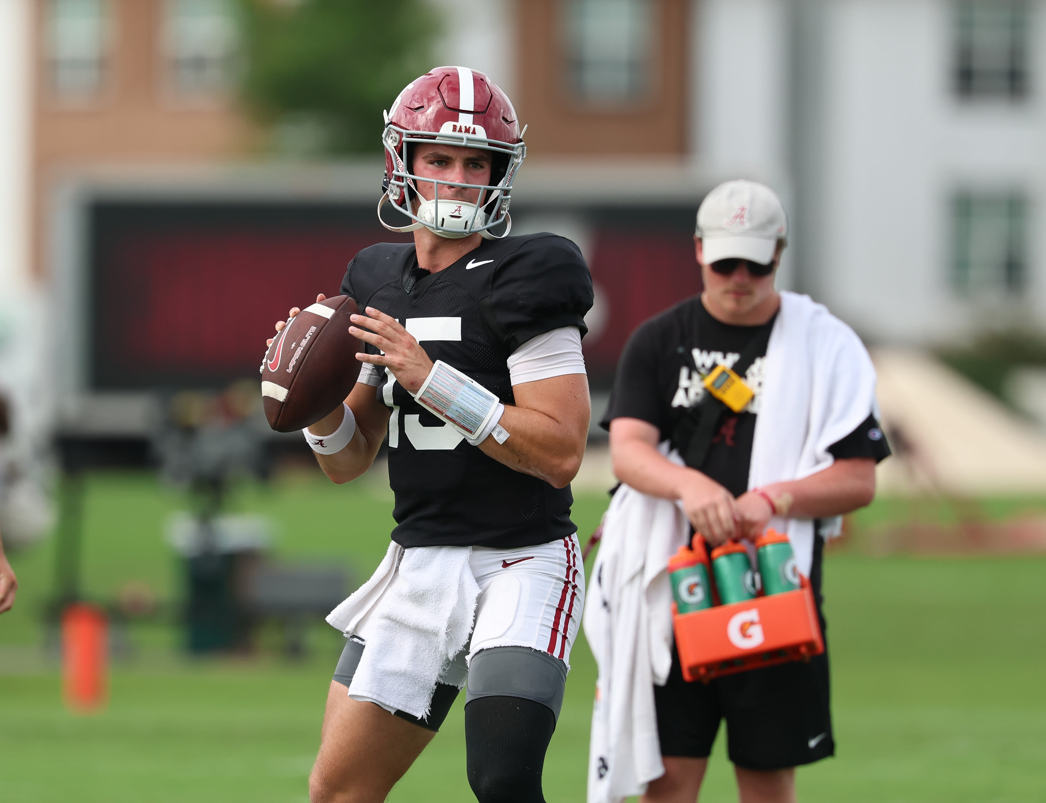 Ty Simpson continues to turn heads in fall camp, including more praise ...