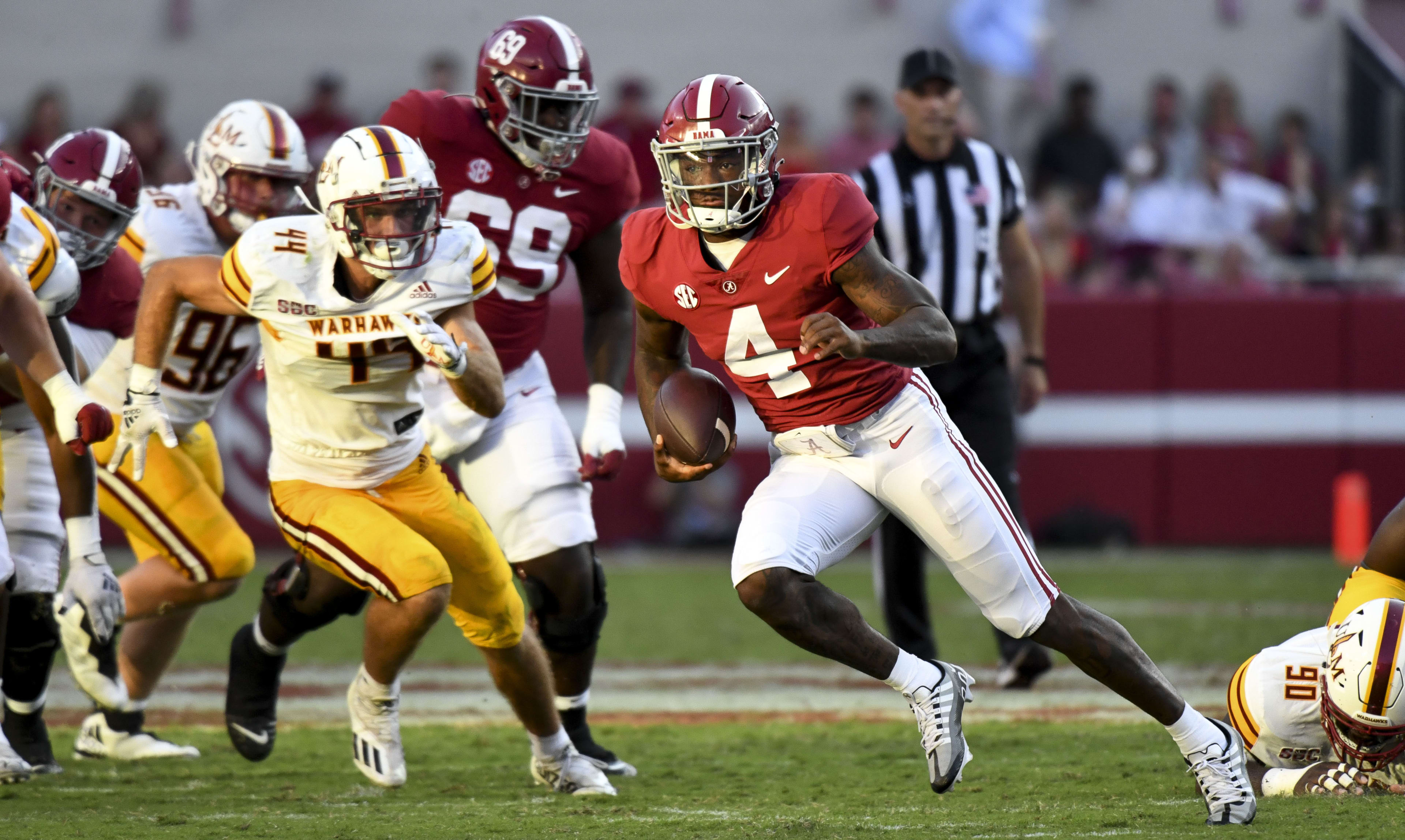 Alabama football vs. Louisiana-Monroe: How to watch, listen to Crimson Tide vs. Warhawks at ...