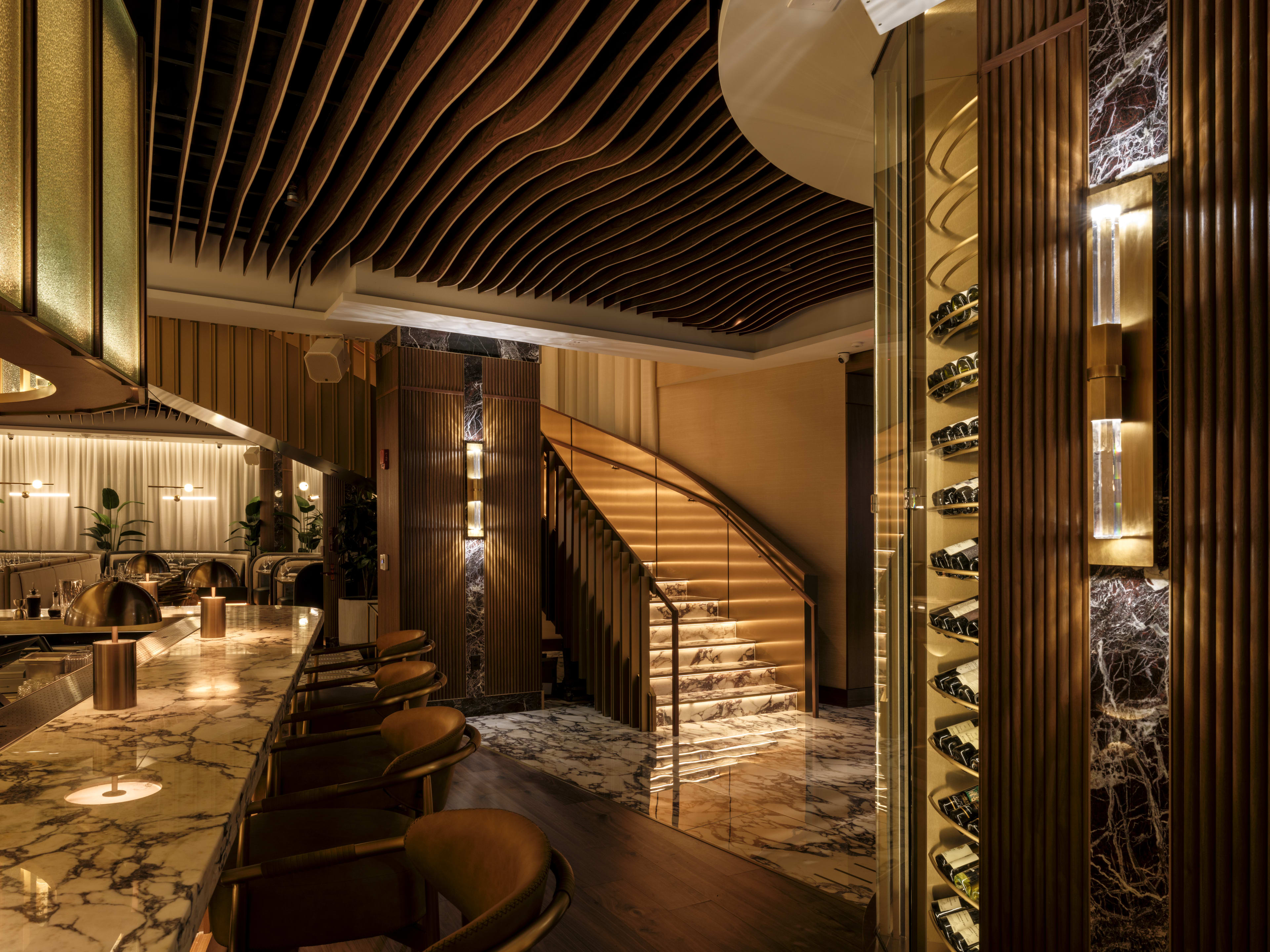 First look inside new 1587 restaurant shows Chiefs stars Patrick ...