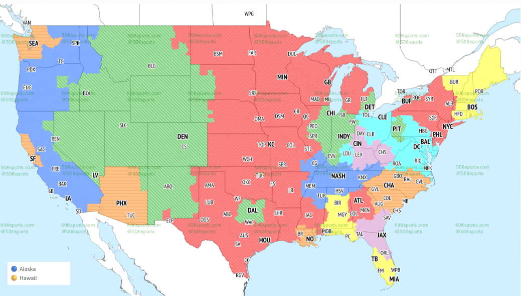 Buffalo Bills vs. New York Jets Week 2 broadcast map: Will you be able ...