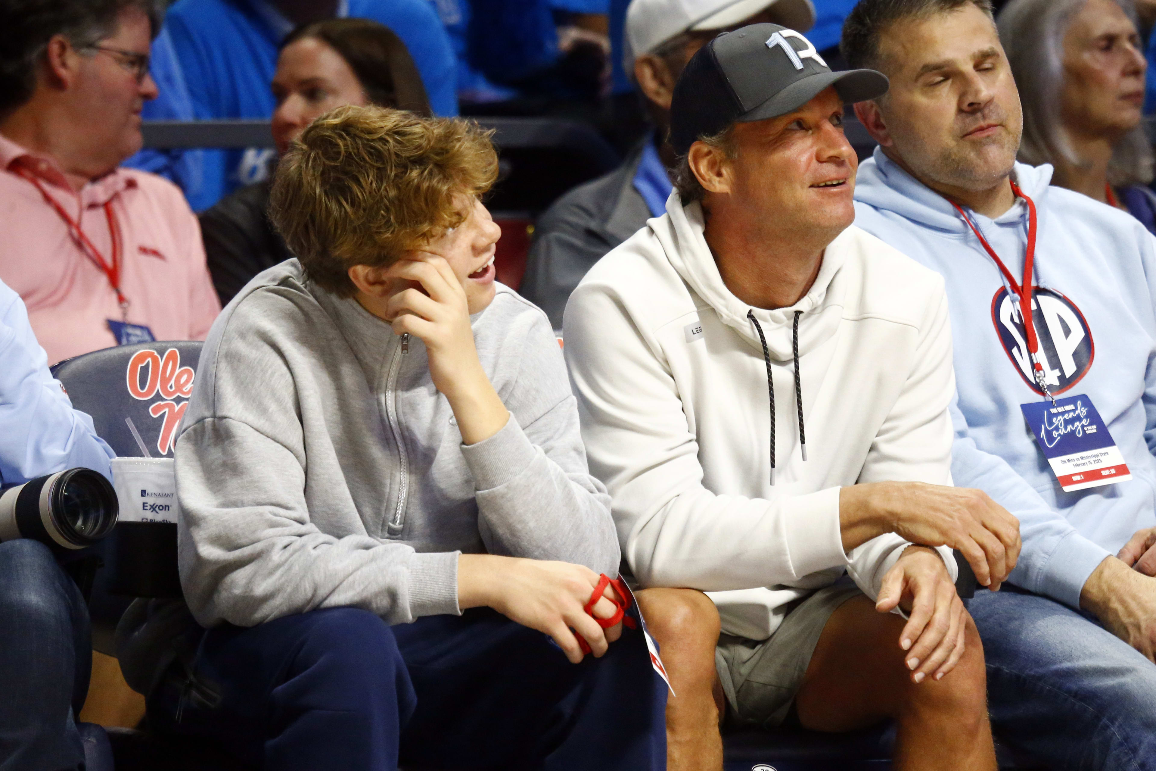 The secret’s officially out on Ole Miss HC Lane Kiffin's son Arch after ...