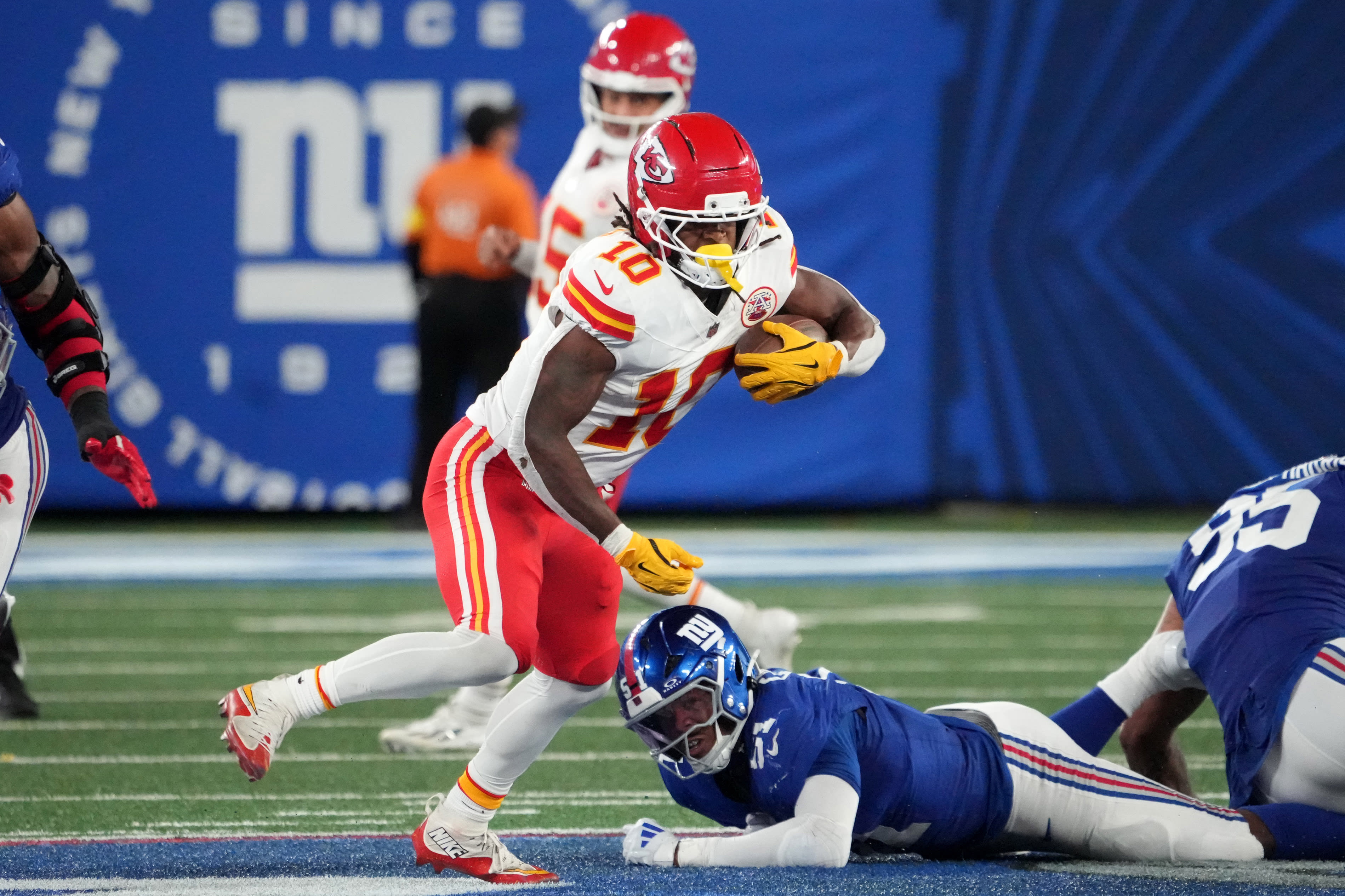 Chiefs RB Isiah Pacheco's homecoming sparked the run game vs. Giants ...