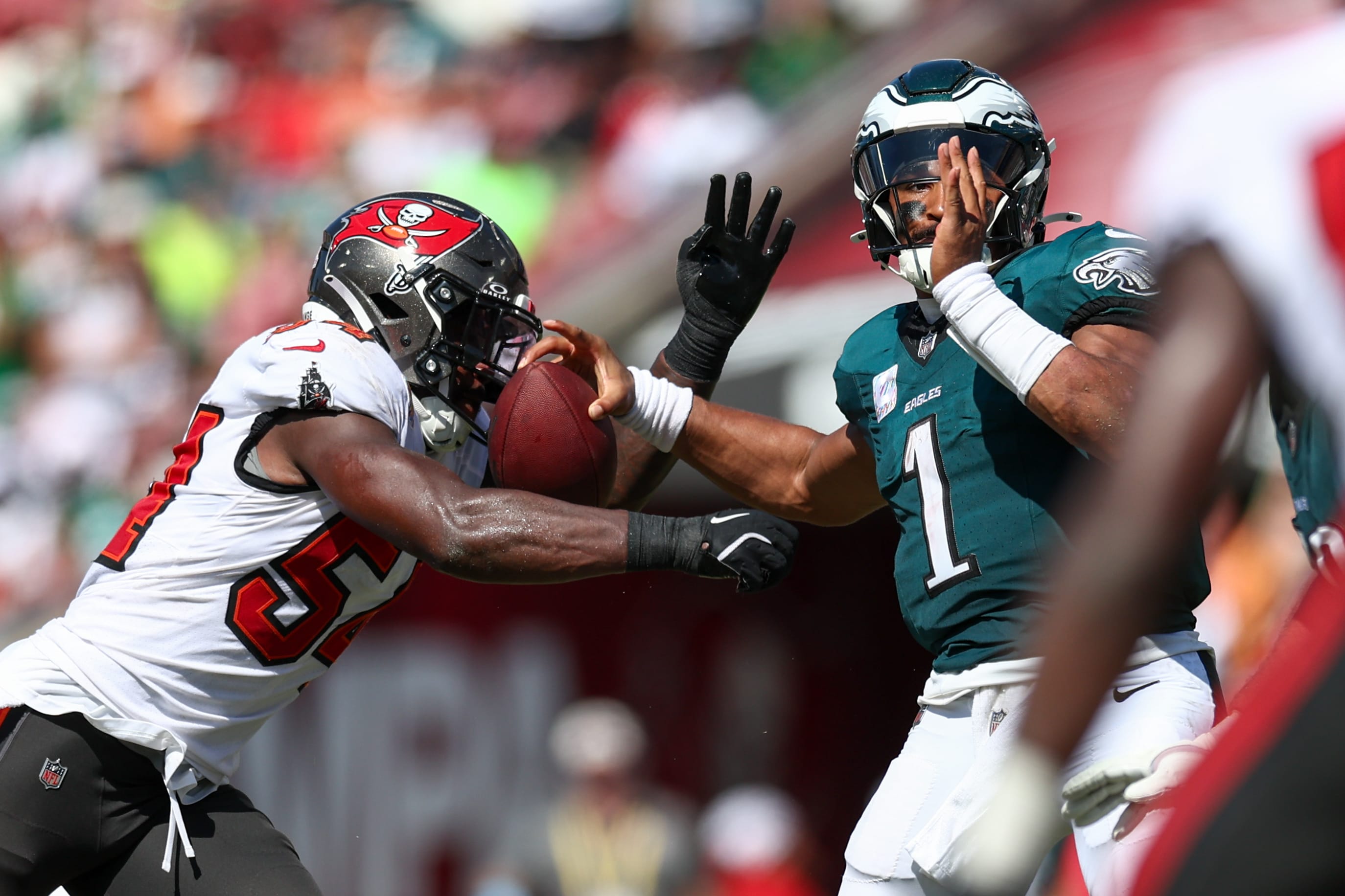 Tampa Bay Buccaneers vs. Philadelphia Eagles Week 4 broadcast map: Will you be able to watch on ...