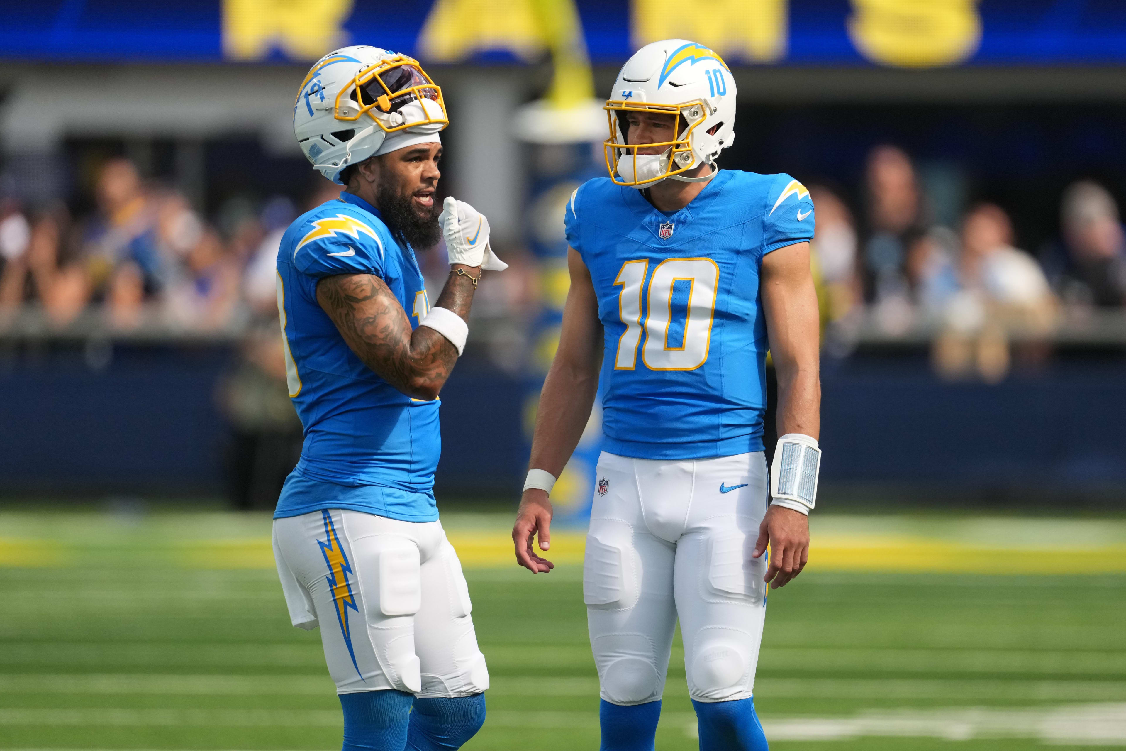 Chargers QB Justin Herbert, WR Kennan Allen have opportunity to break ...
