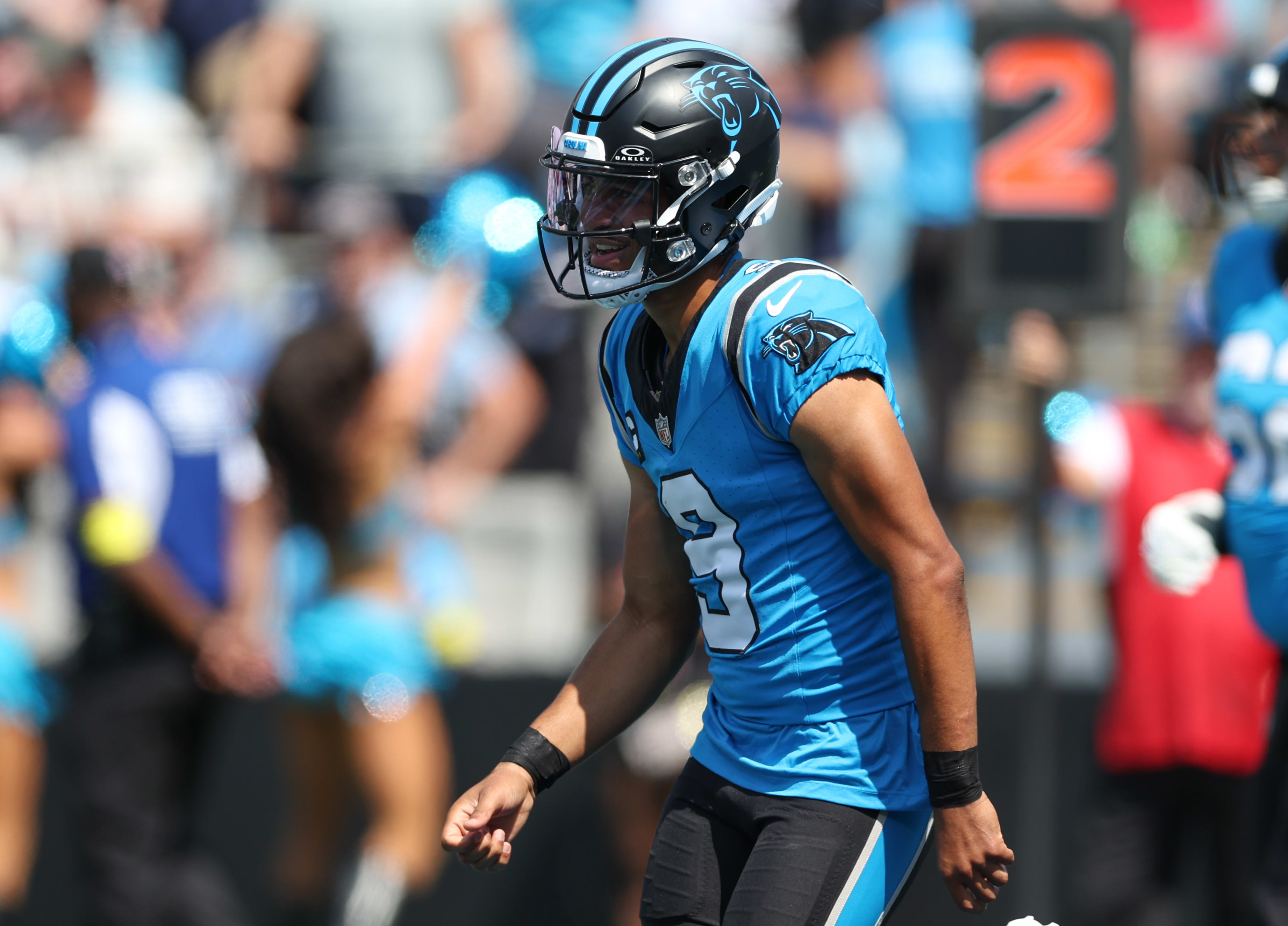 Panthers at Patriots highlighted by pair of young quarterbacks who ...
