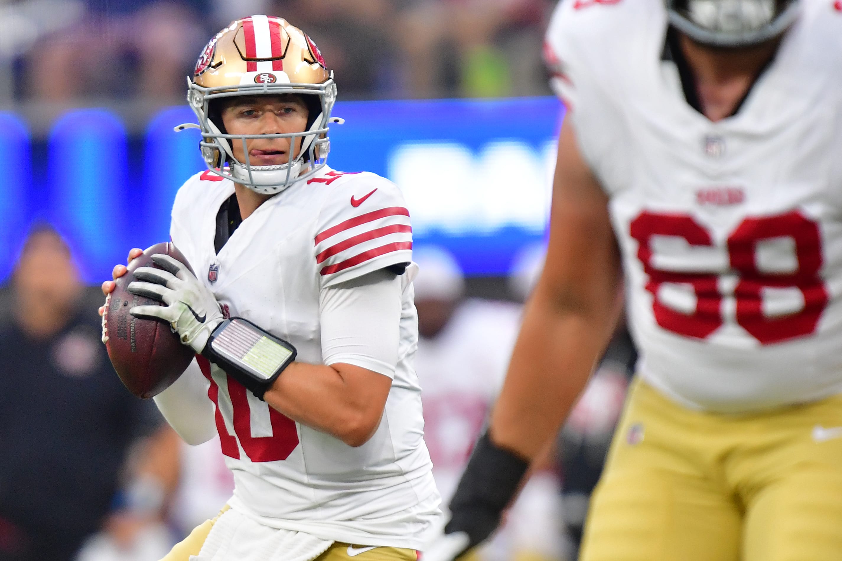 Mac Jones' performance in 49ers' win over Los Angeles Rams could end up being a headache for ...