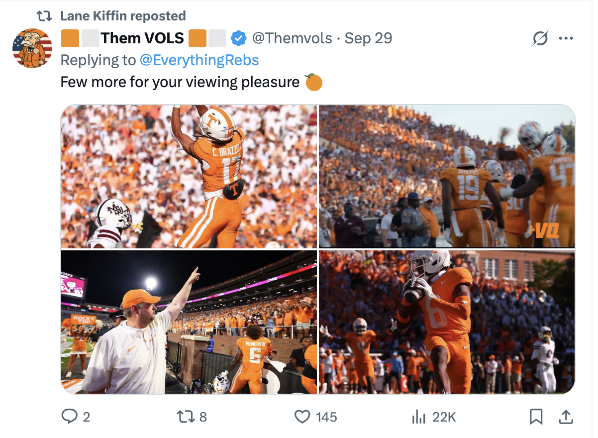 Lane Kiffin hilariously trolls Mississippi State for what happened in ...