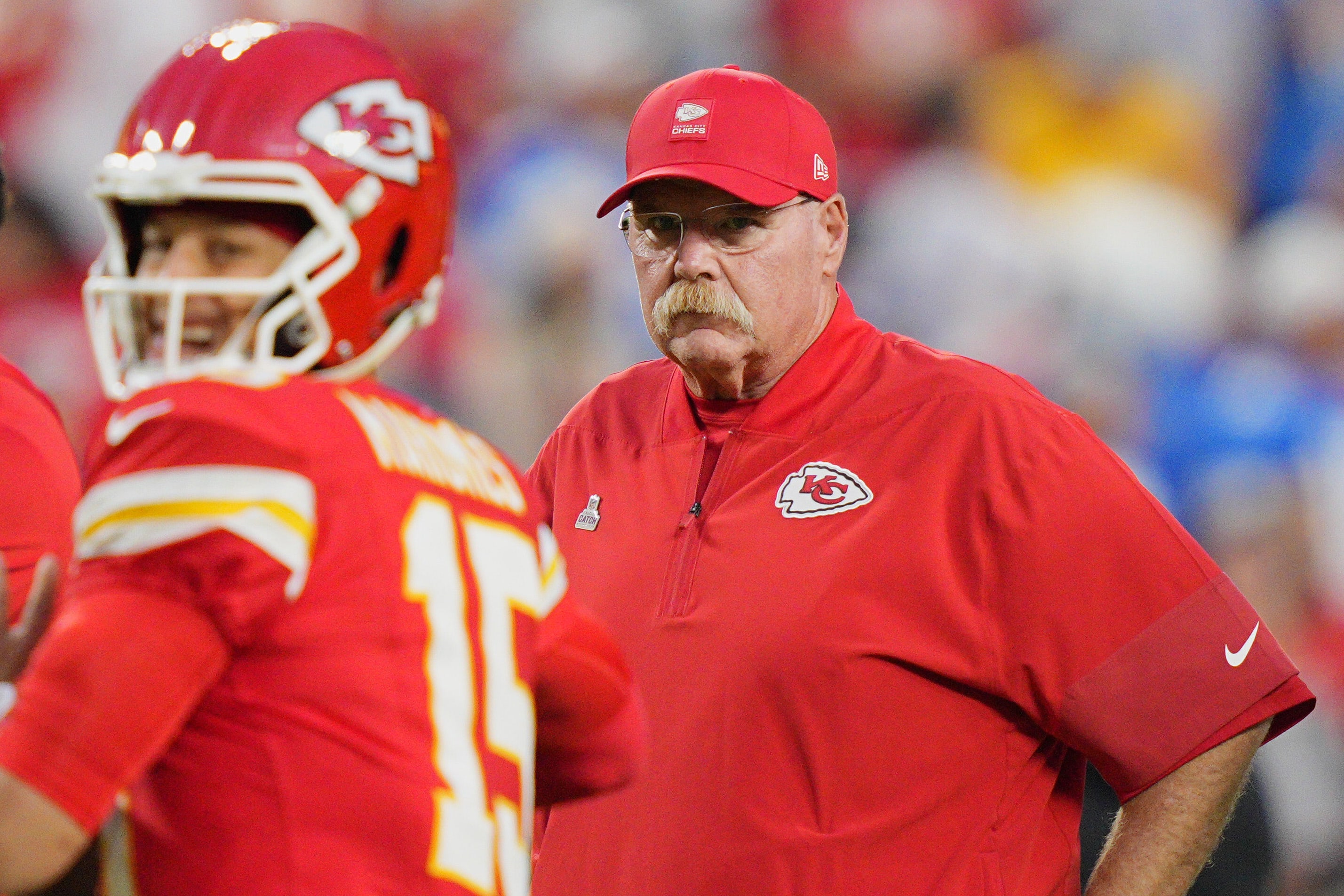 Chiefs HC Andy Reid tipped his hat to his team after they corrected ...