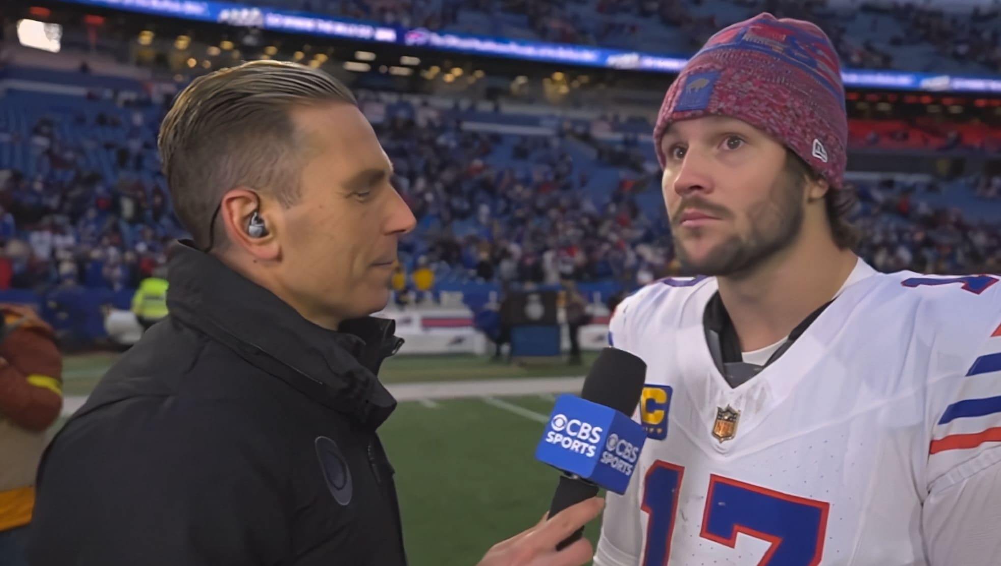 Bills' Josh Allen puts everything into perspective with special shoutout just seconds after ...