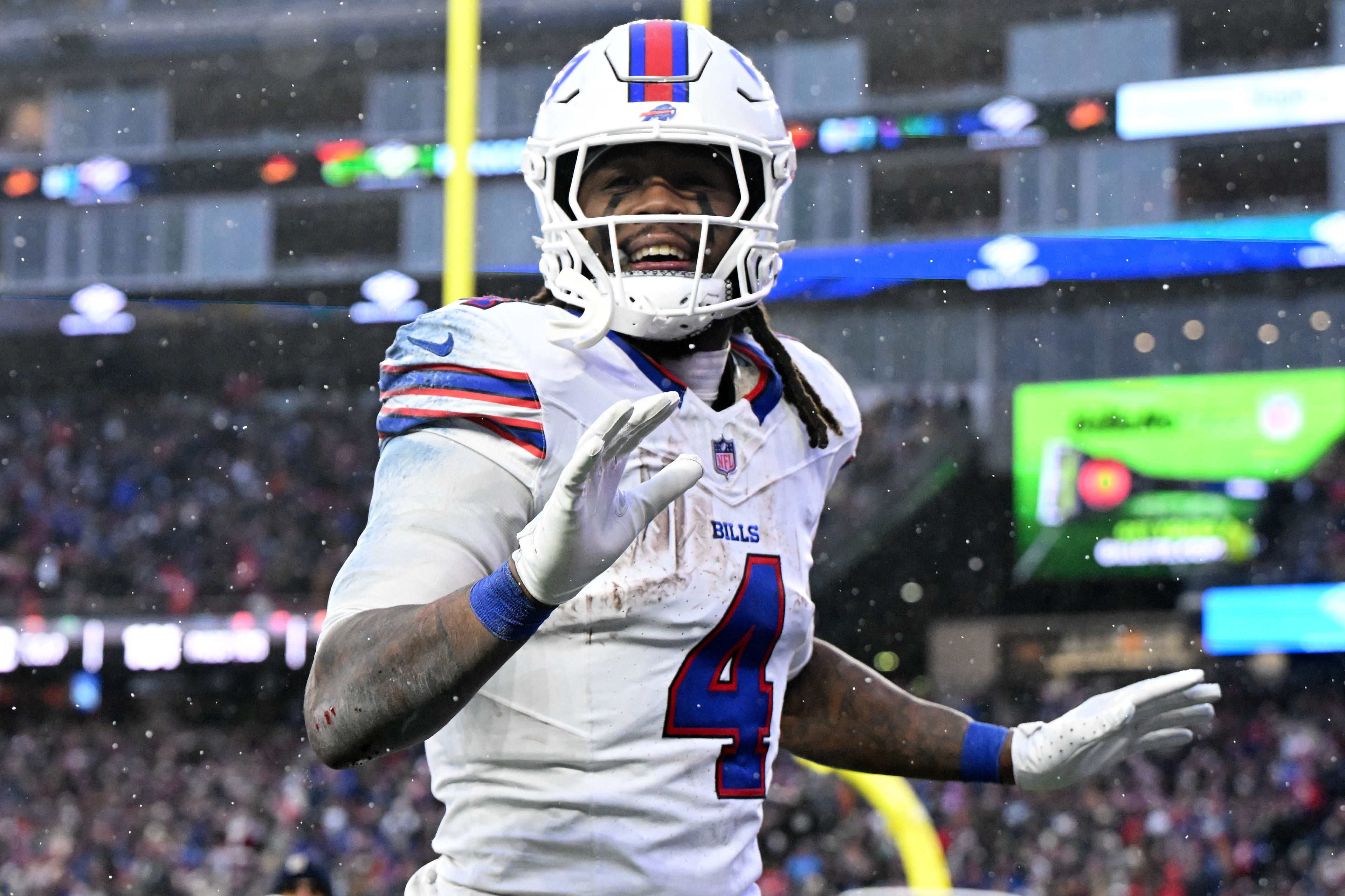 James Cook reveals the key halftime detail that sparked the Bills ...