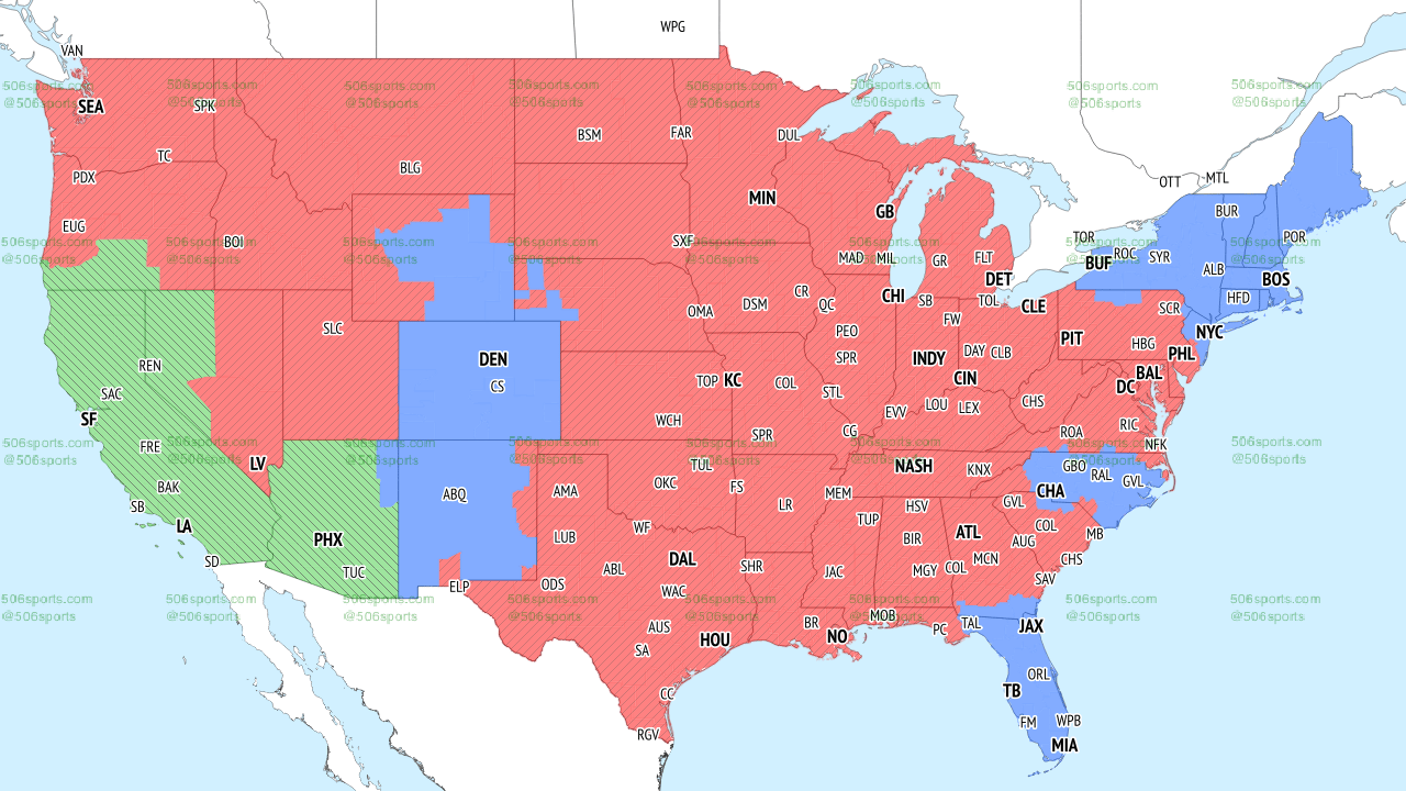 Bears vs. Lions Week 18 Broadcast Map: Will you be able to watch ...