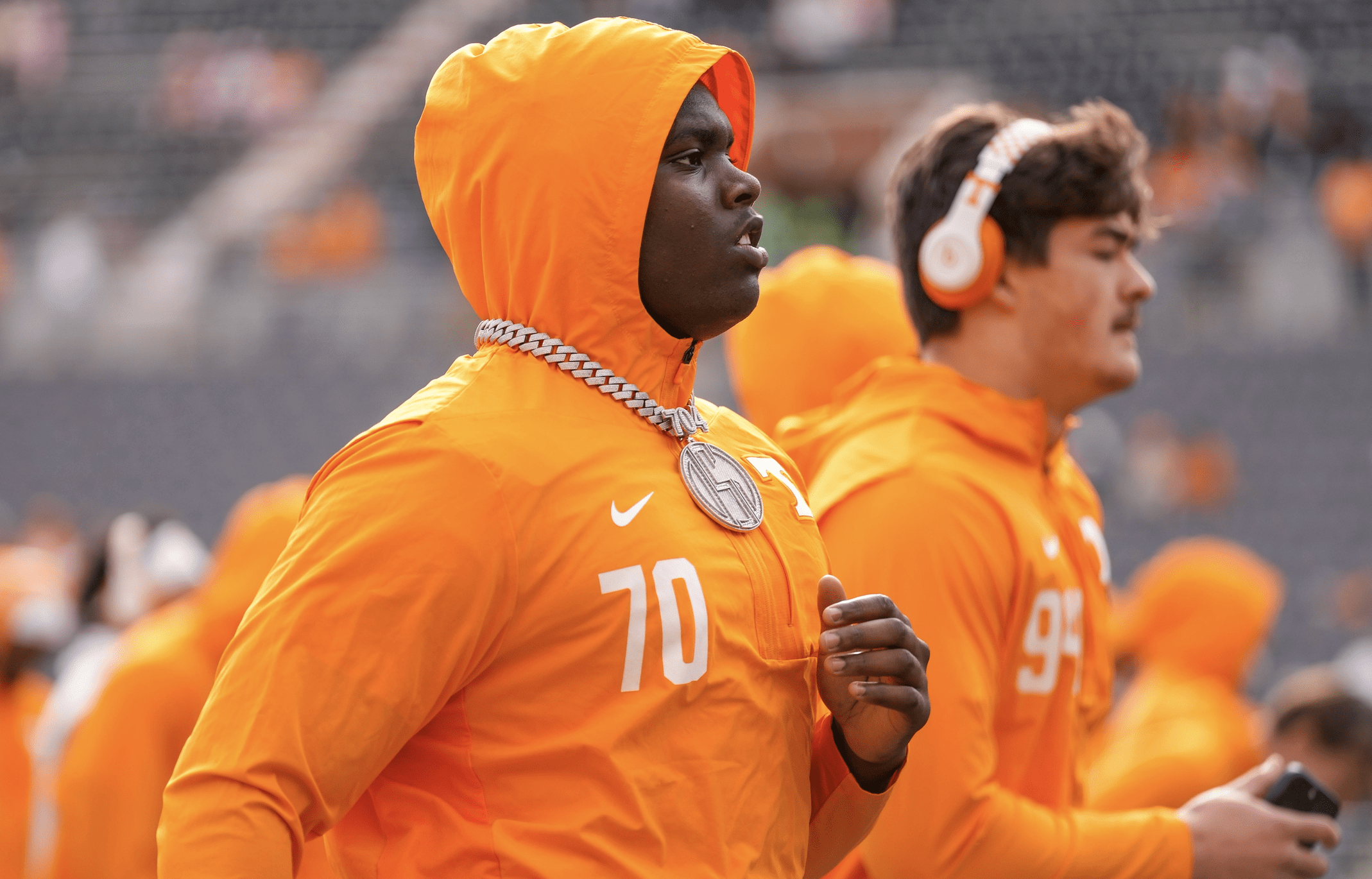 'Overly hurt' - Tennessee Vols true freshman OL David Sanders Jr reacts ...