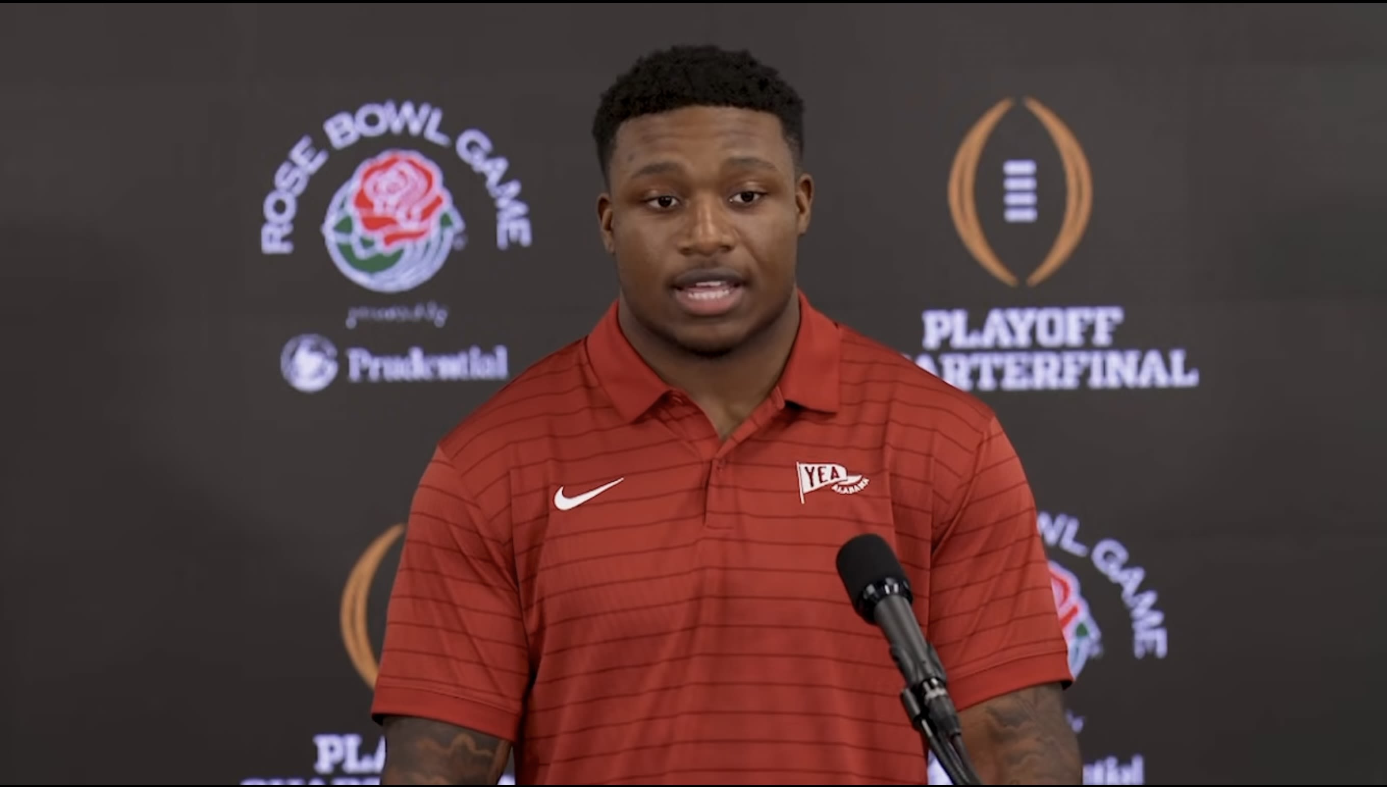 Alabama running back Jam Miller drops a line that should have fans ...