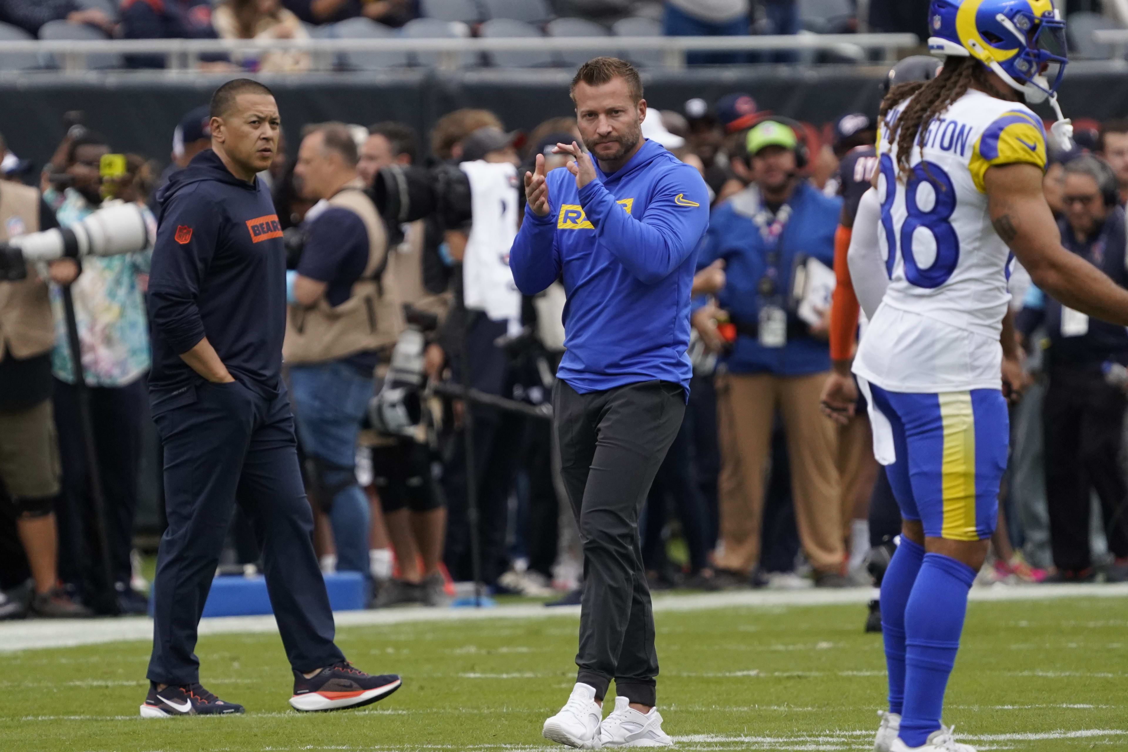 Sean McVay and Ben Johnson exchange high praise ahead of NFC Divisional ...