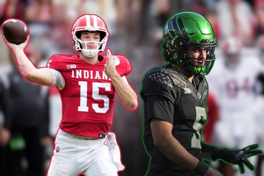 Indiana vs. Oregon Expert Score Predictions: Fernando Mendoza and Dante ...