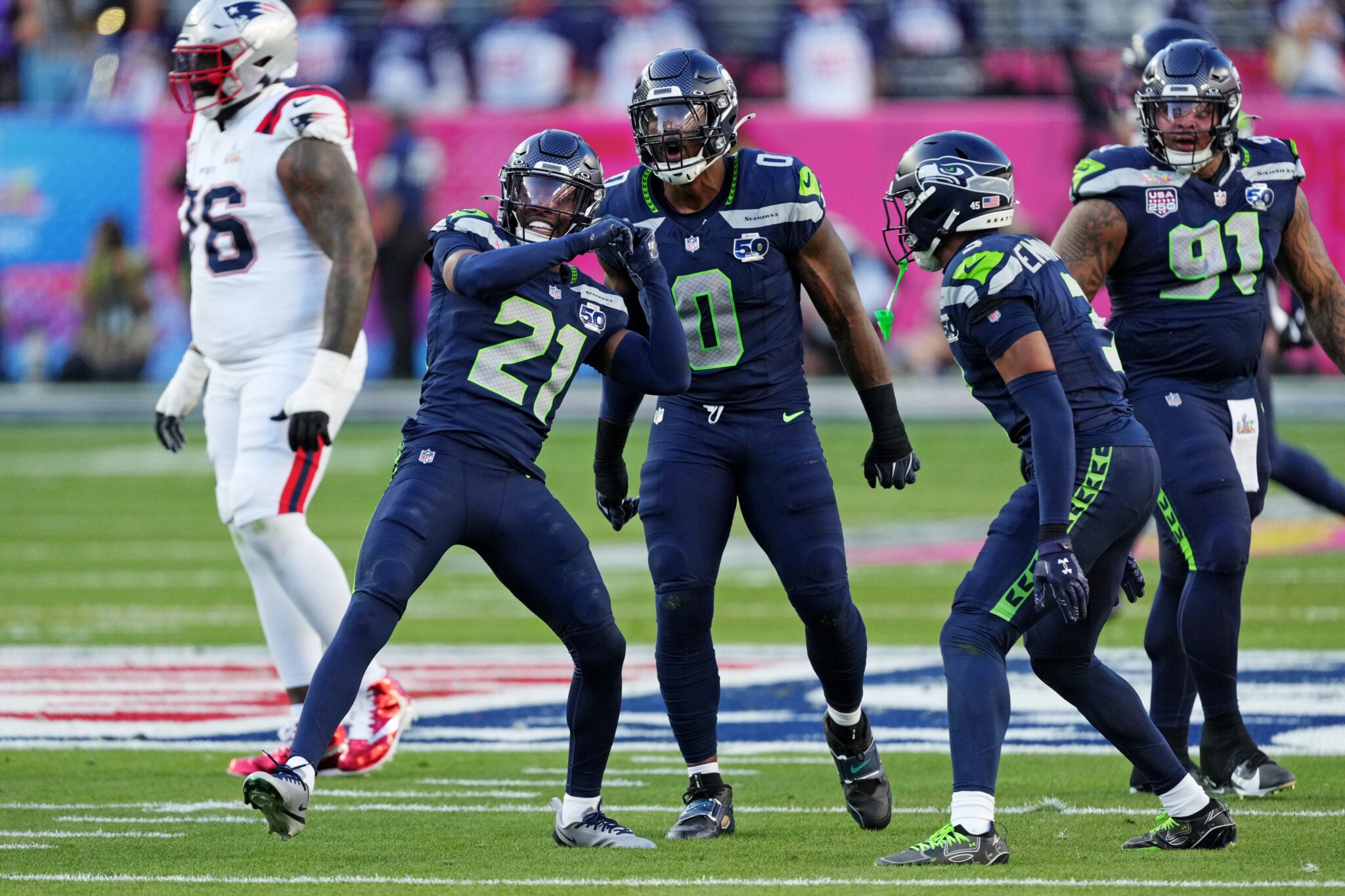 Seahawks 7-round 2026 NFL mock draft: Seattle restocks Super Bowl ...