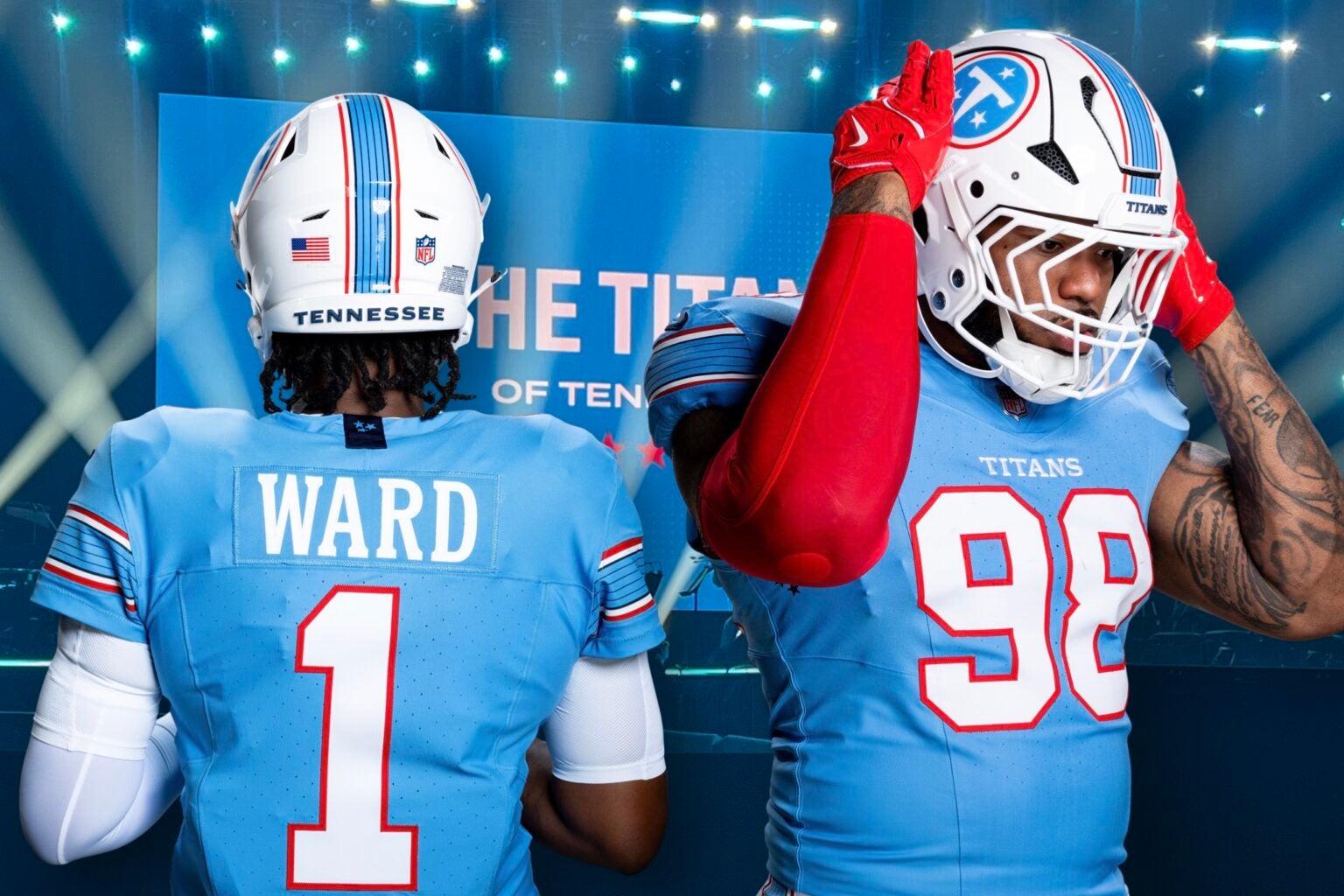 Tennessee Titans Rebrand Details: New uniforms, logos, color scheme ...