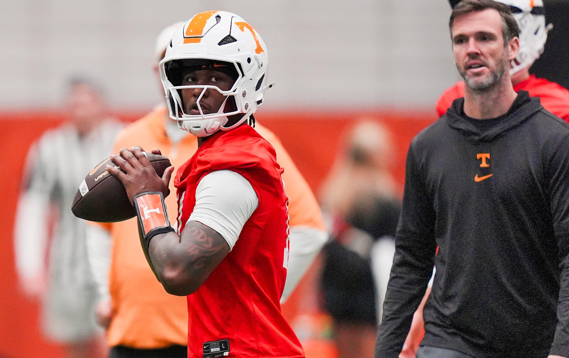 It took one spring practice video for Tennessee Vols fans to notice ...