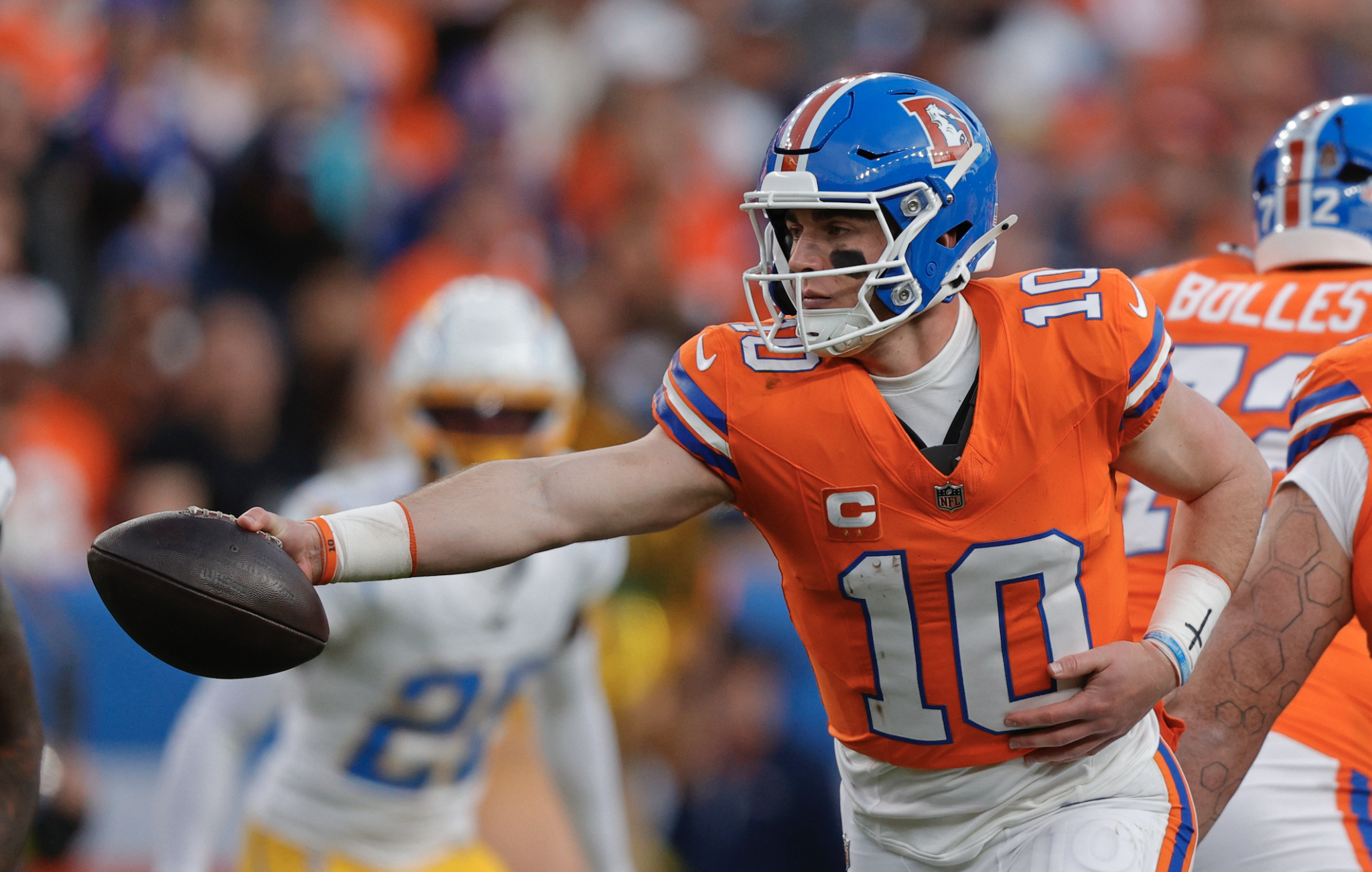 Broncos QB Bo Nix left no doubt about what kind of leader he is with ...