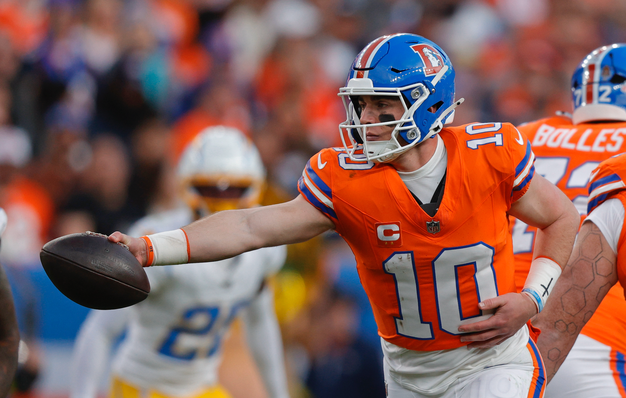 Broncos QB Bo Nix left no doubt about what kind of leader he is with ...