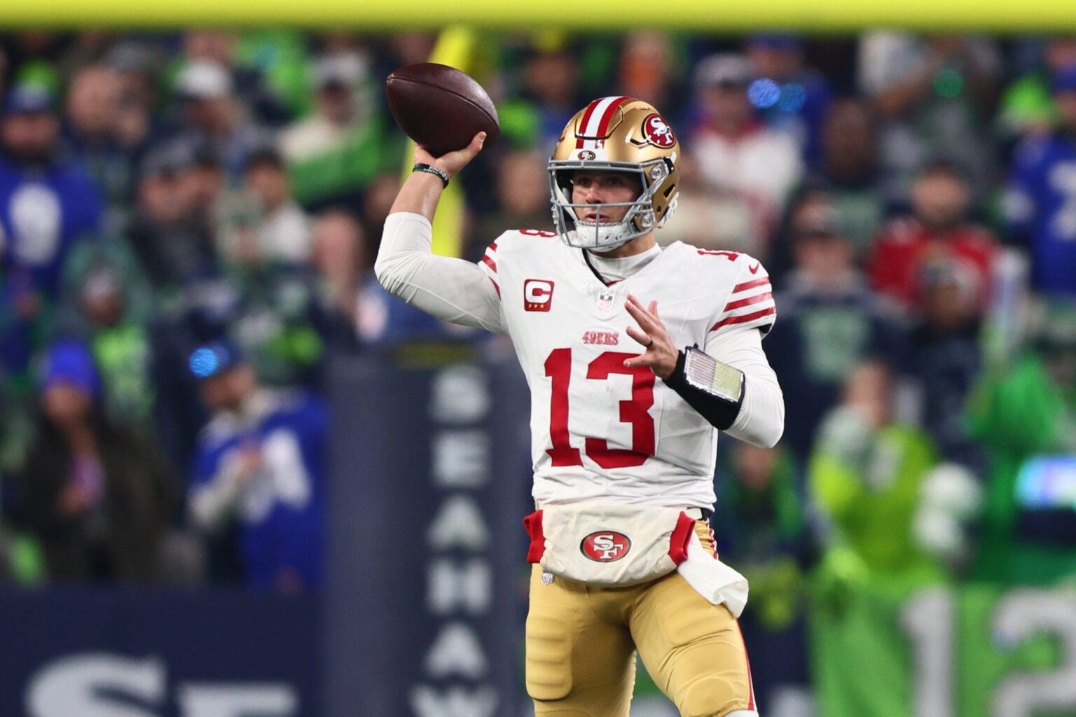 49ers land an offensive weapon that would make Brock Purdy's life ...