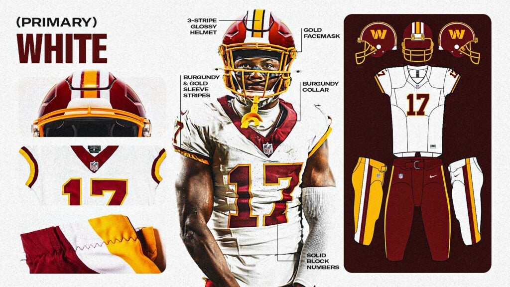 Washington Commanders unveil 2026 uniforms, including new alternate ...