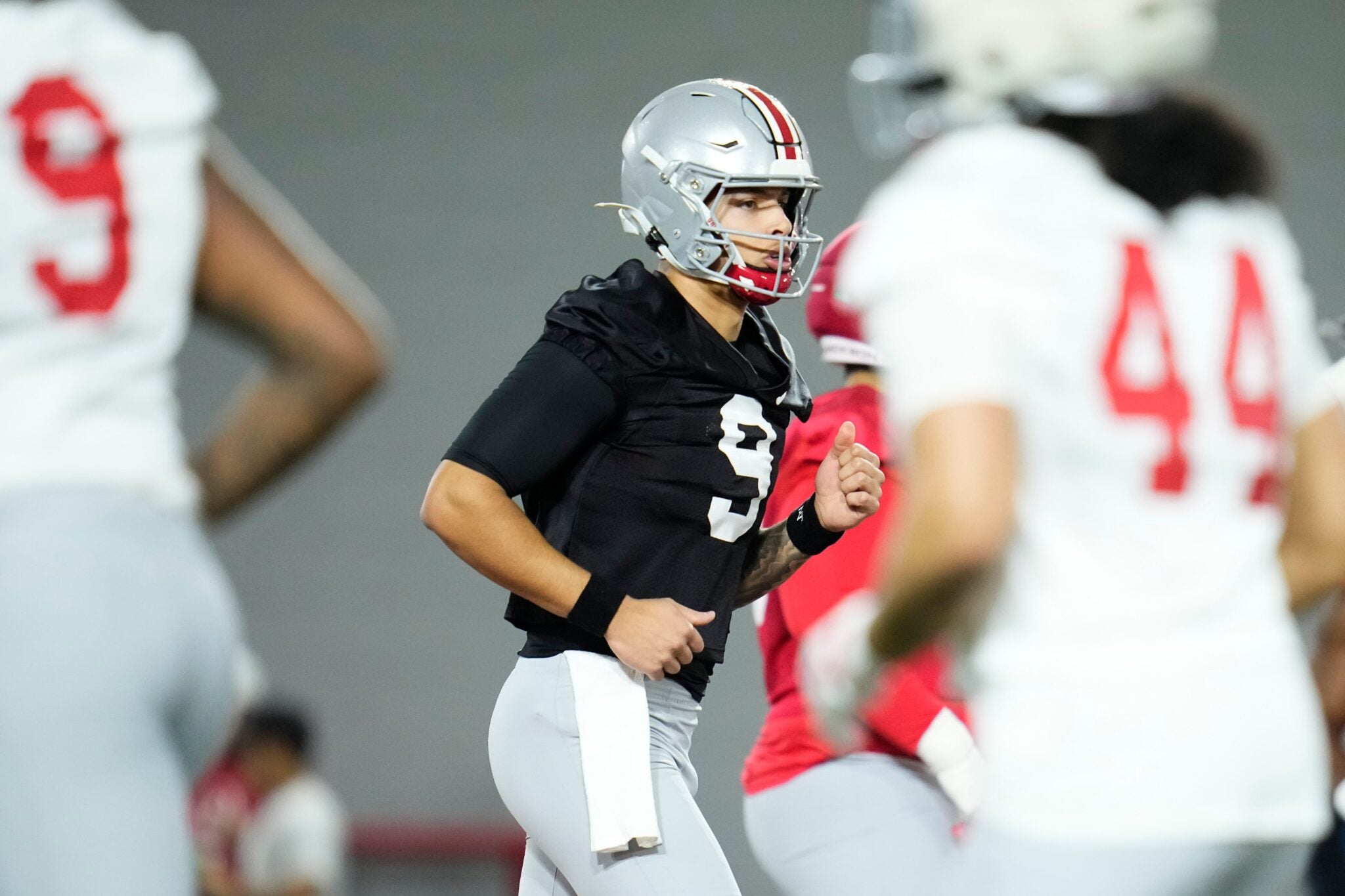 3 Ohio State football players to watch on offense in Saturday’s spring ...