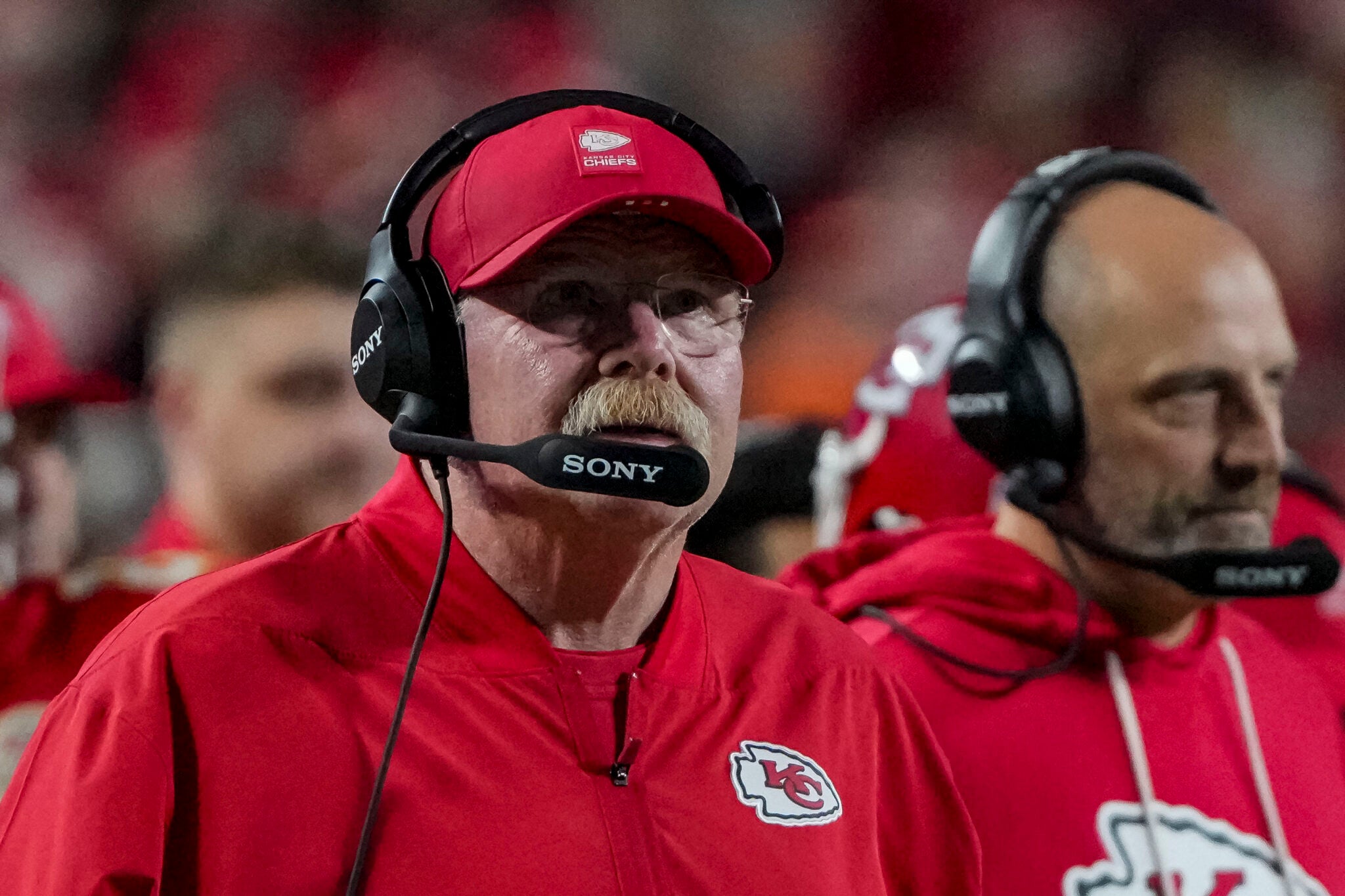 One of the Kansas City Chiefs' new rookies is already bugging Andy Reid ...