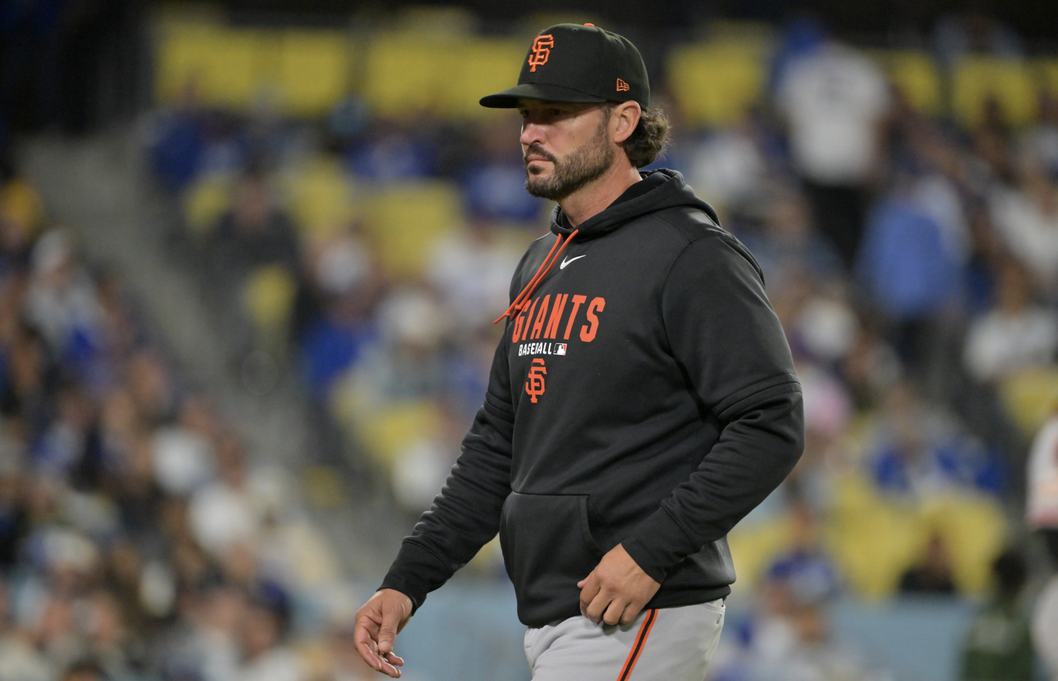 Giants manager Tony Vitello had to turn into the fun police before game ...
